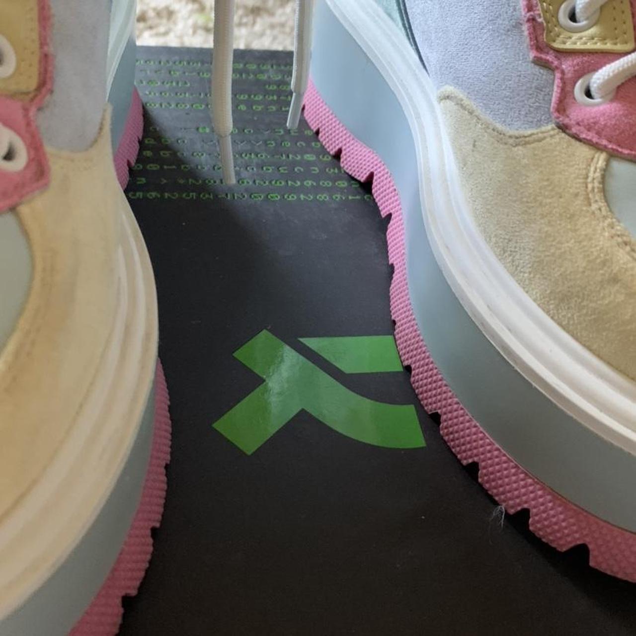 funky koi footwear platform sneakers. platform is 2... - Depop