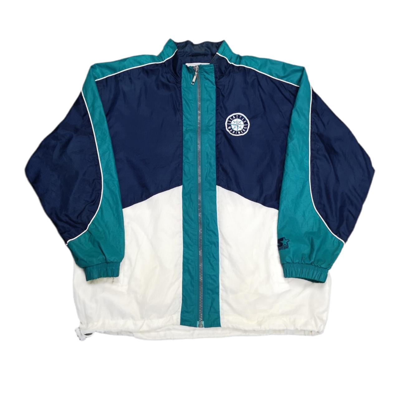 Men's 90's Starter Seattle Mariners Shell Jacket... - Depop