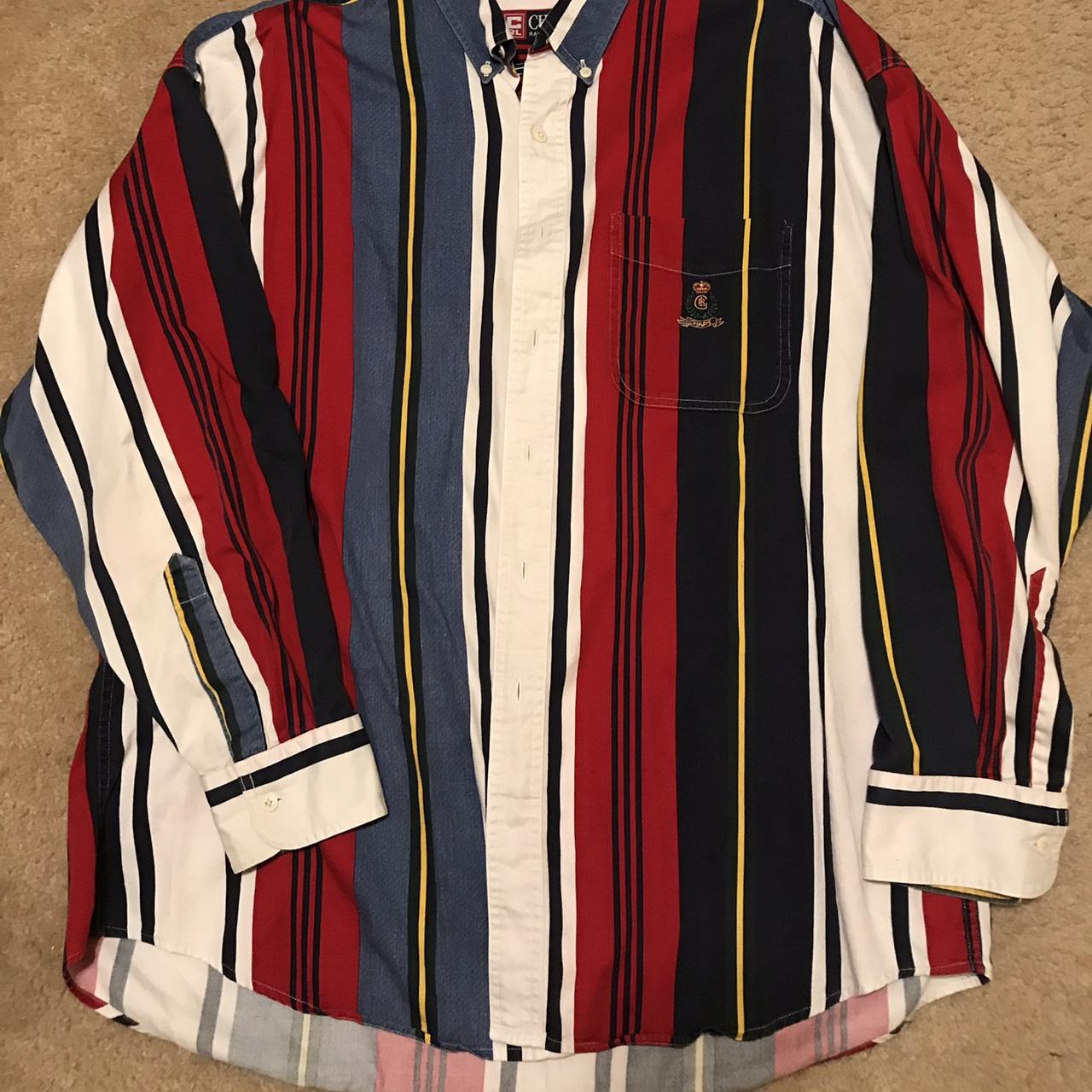 Vintage Chaps by Ralph Lauren long sleeve dress... - Depop