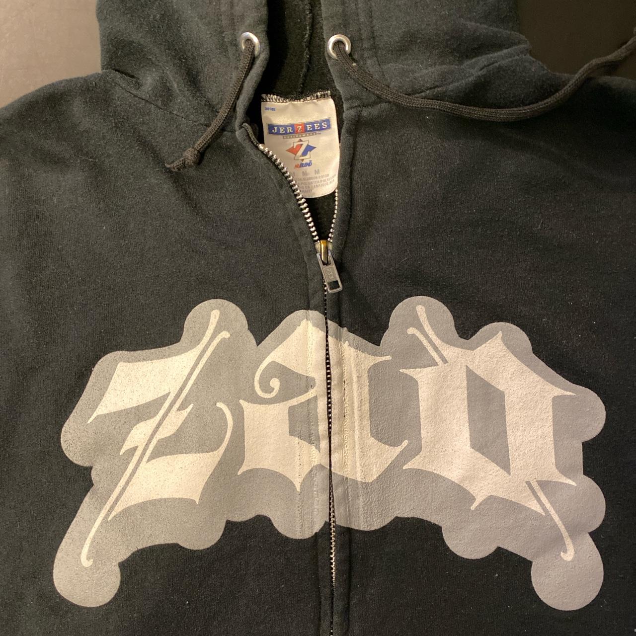 Zao Funeral of God era zip-up hoodie sweatshirt.... - Depop