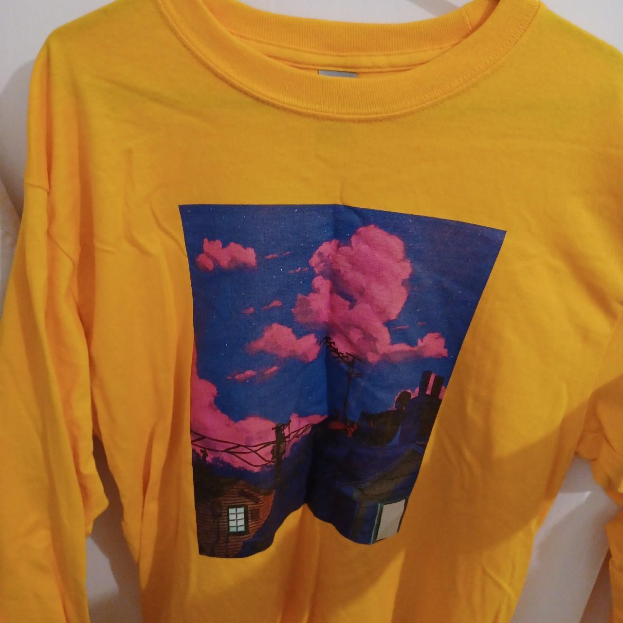 Powfu merch "poems of the past" graphic long sleeve... - Depop