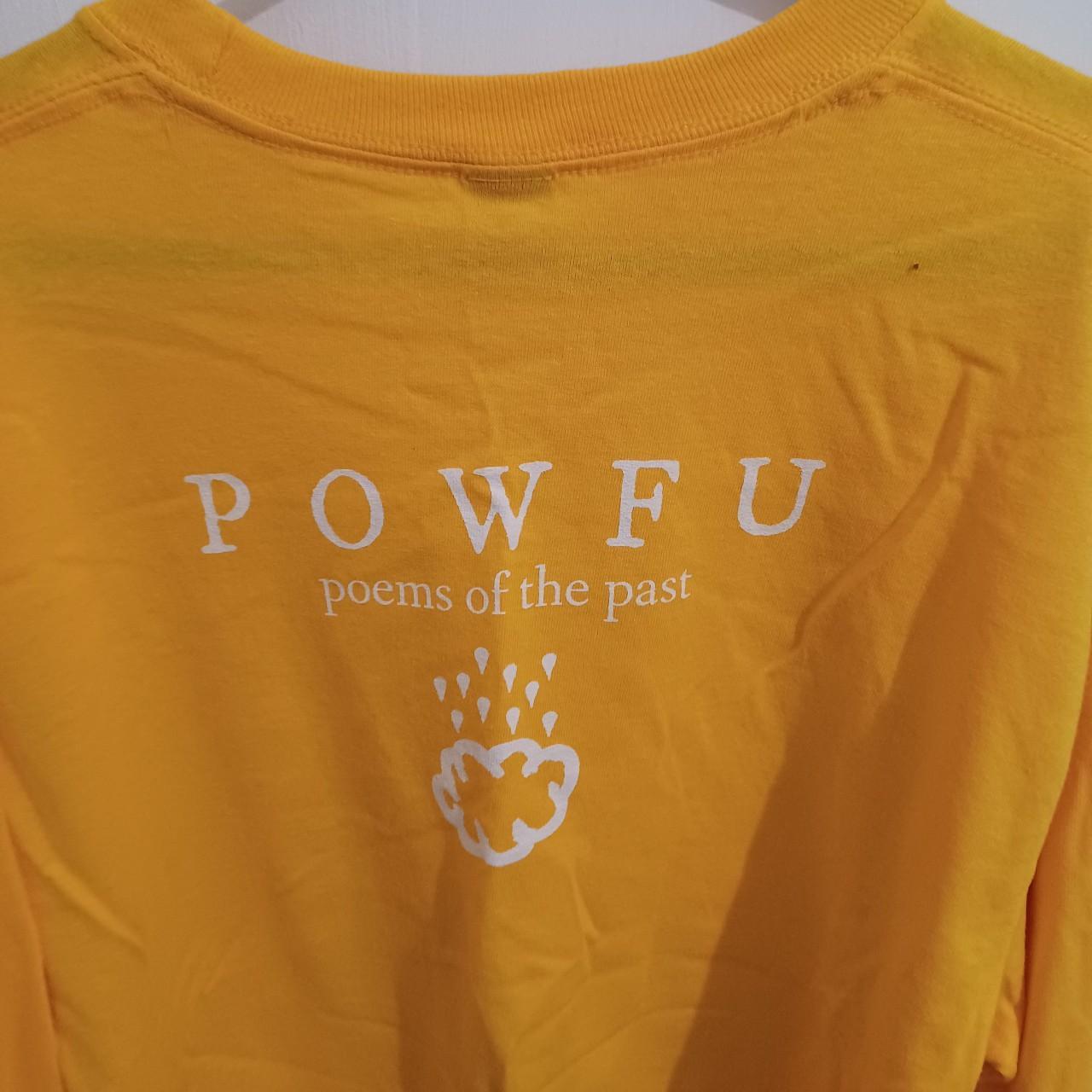 Powfu merch "poems of the past" graphic long sleeve... - Depop