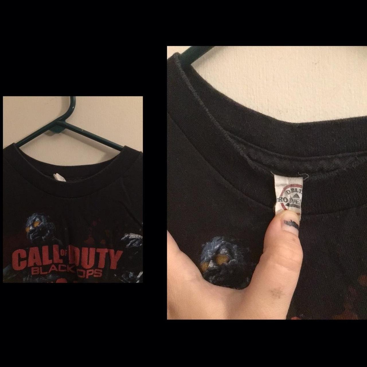 Call of duty zombies all over print graphic tshirt... - Depop