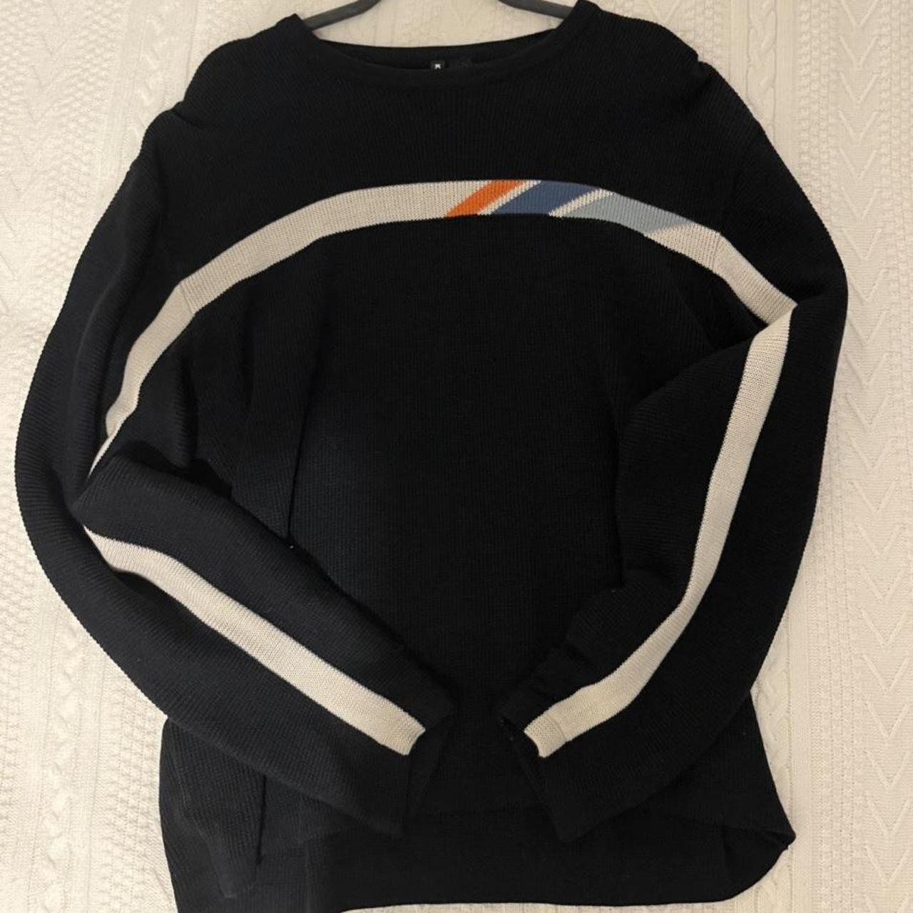 Navy Blue Pullover Deep Navy color for afar looks... - Depop