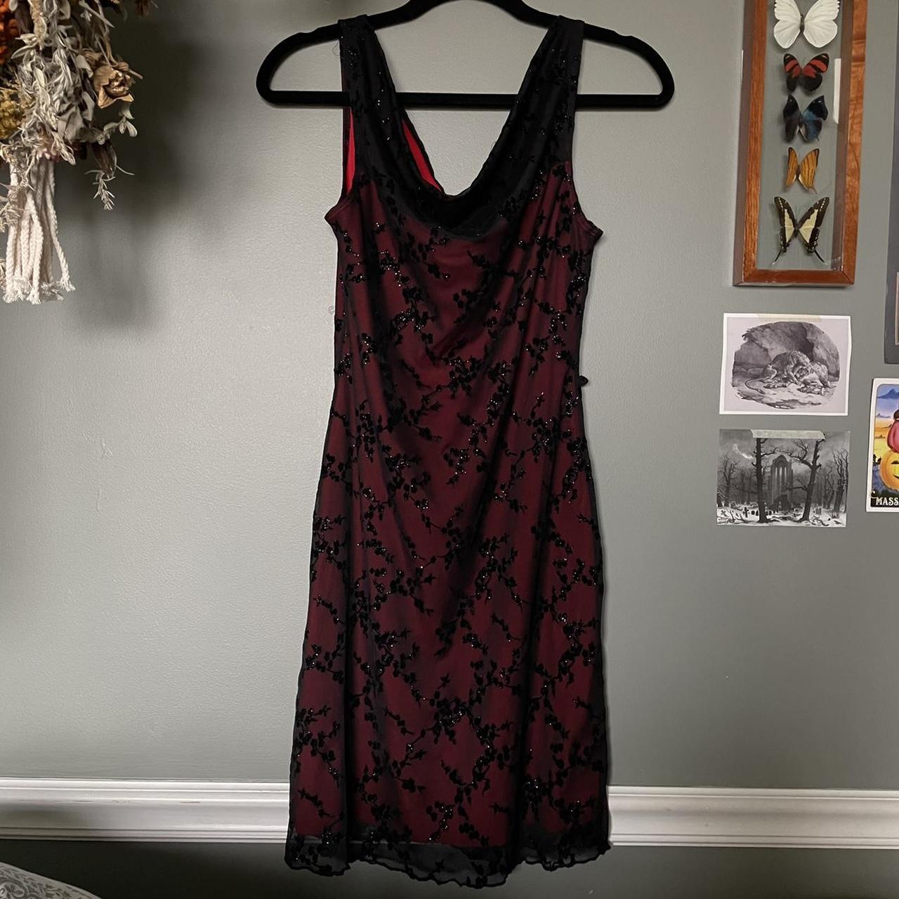 authentic 90s rocket candy dark red and black... - Depop