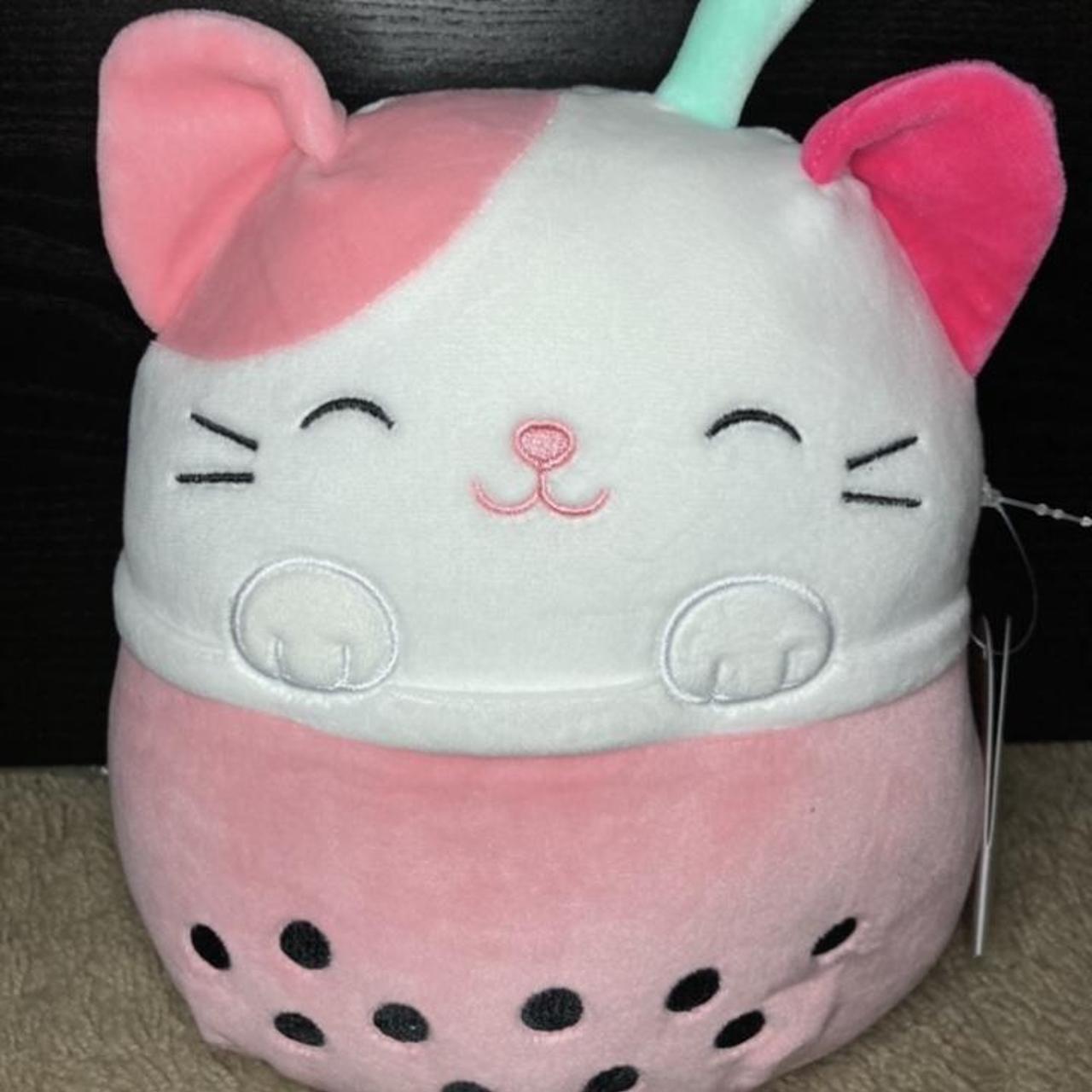 Roxy the boba cat squishmallow 8” new with tags Hot... - Depop