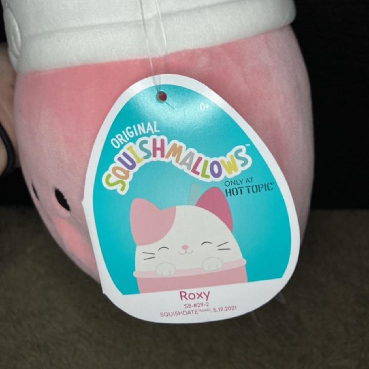 Roxy the boba cat squishmallow 8” new with tags Hot... - Depop