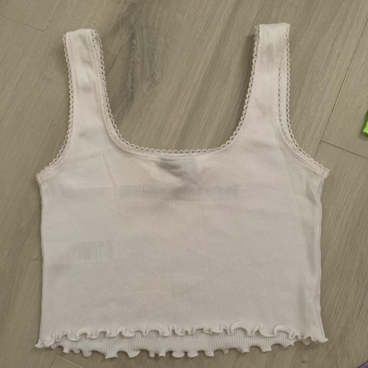 Slogan Topshop size 8 crop top. Worn once. Will do... - Depop