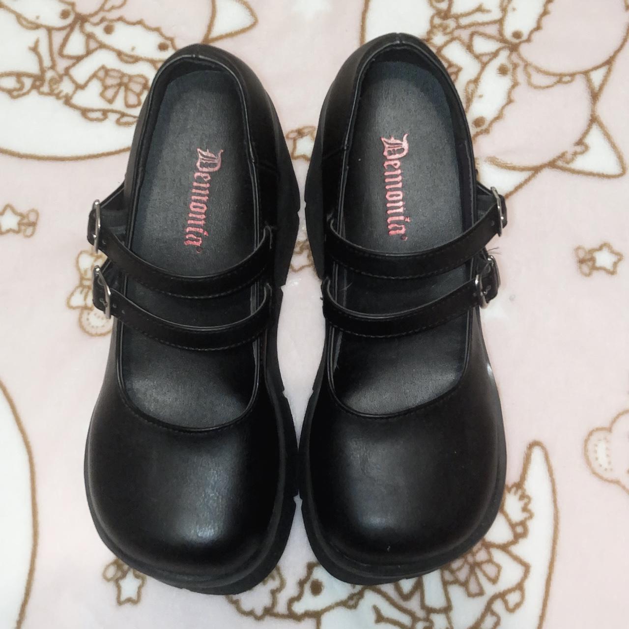 Demonia Kera-08 Mary Jane Platforms In almost brand... - Depop