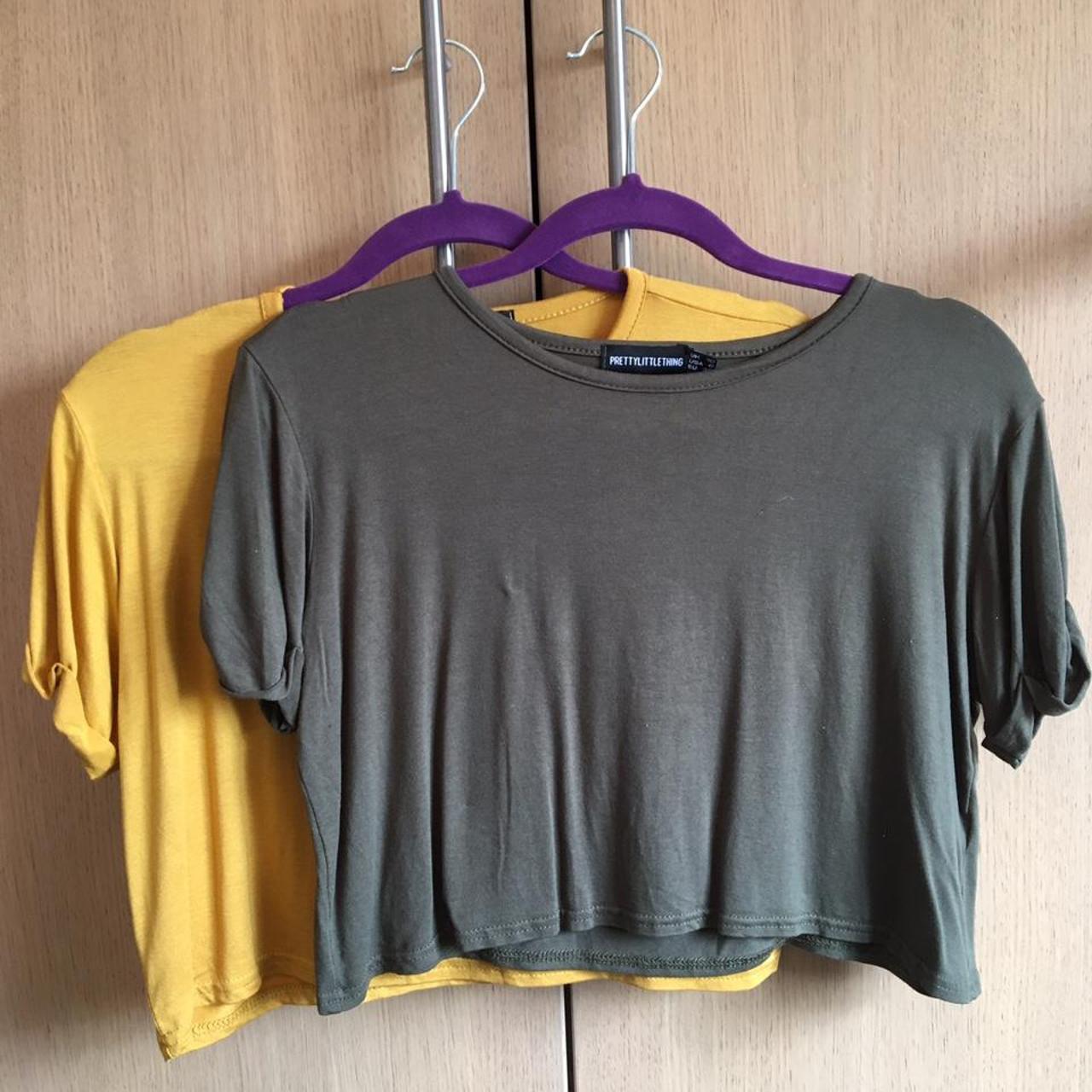 2 crop tops. Price is for both together. Never worn - Depop