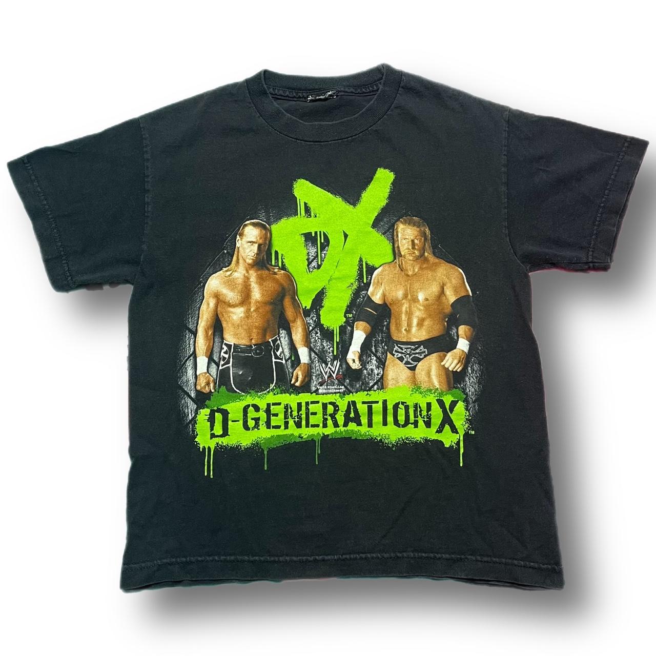 Vintage Y2K WWE D-Generation X T-Shirt Tagged Youth... - Depop