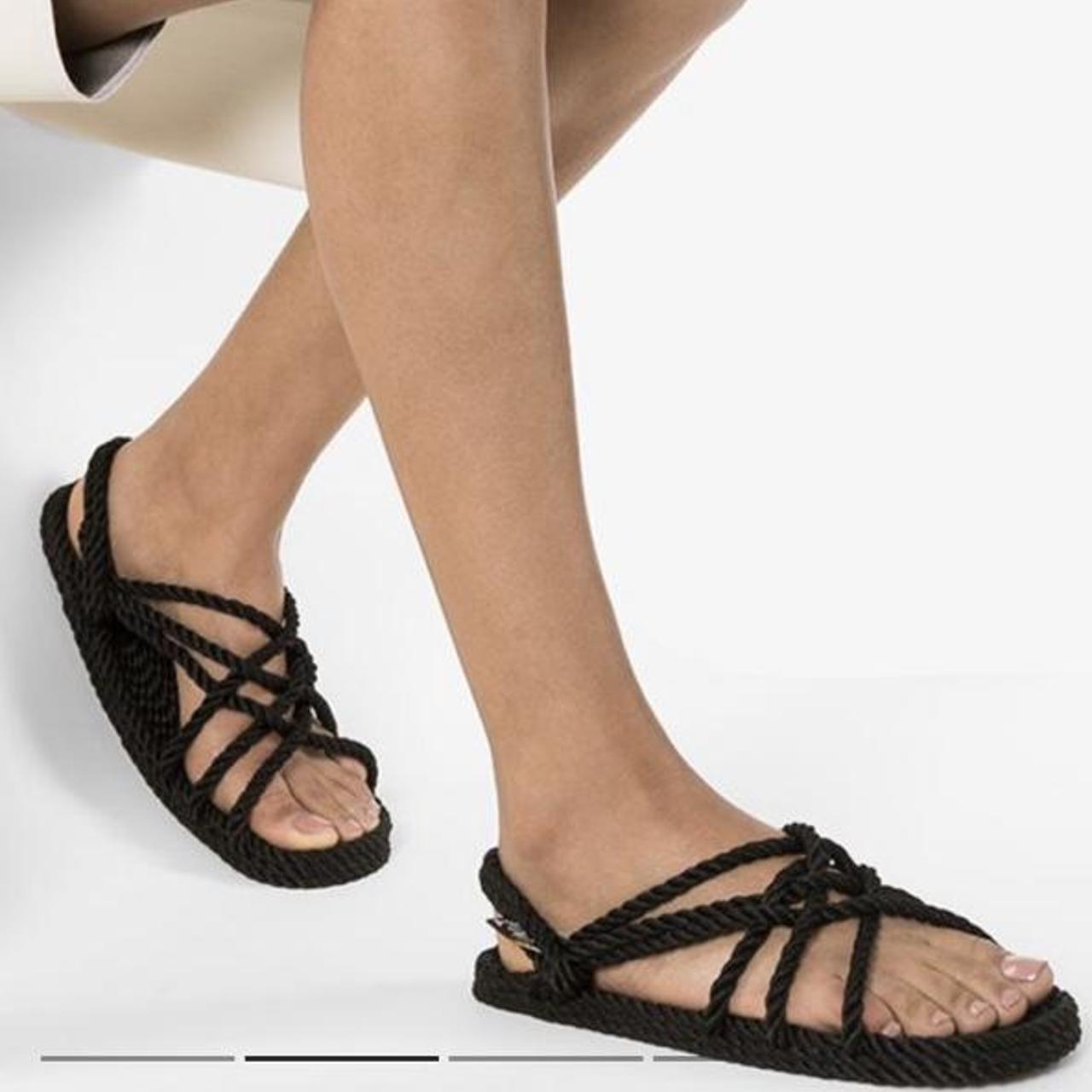 Nomadic State Of Mind - Flat JC Rope Sandals - used... - Depop