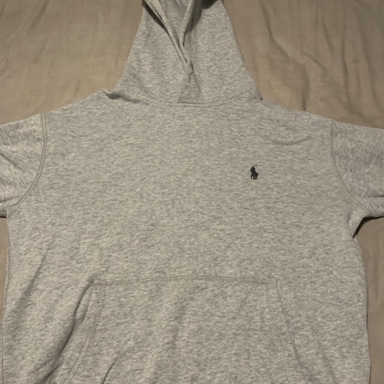 Ralph Lauren polo grey hoodie Fits S/M No draw... - Depop
