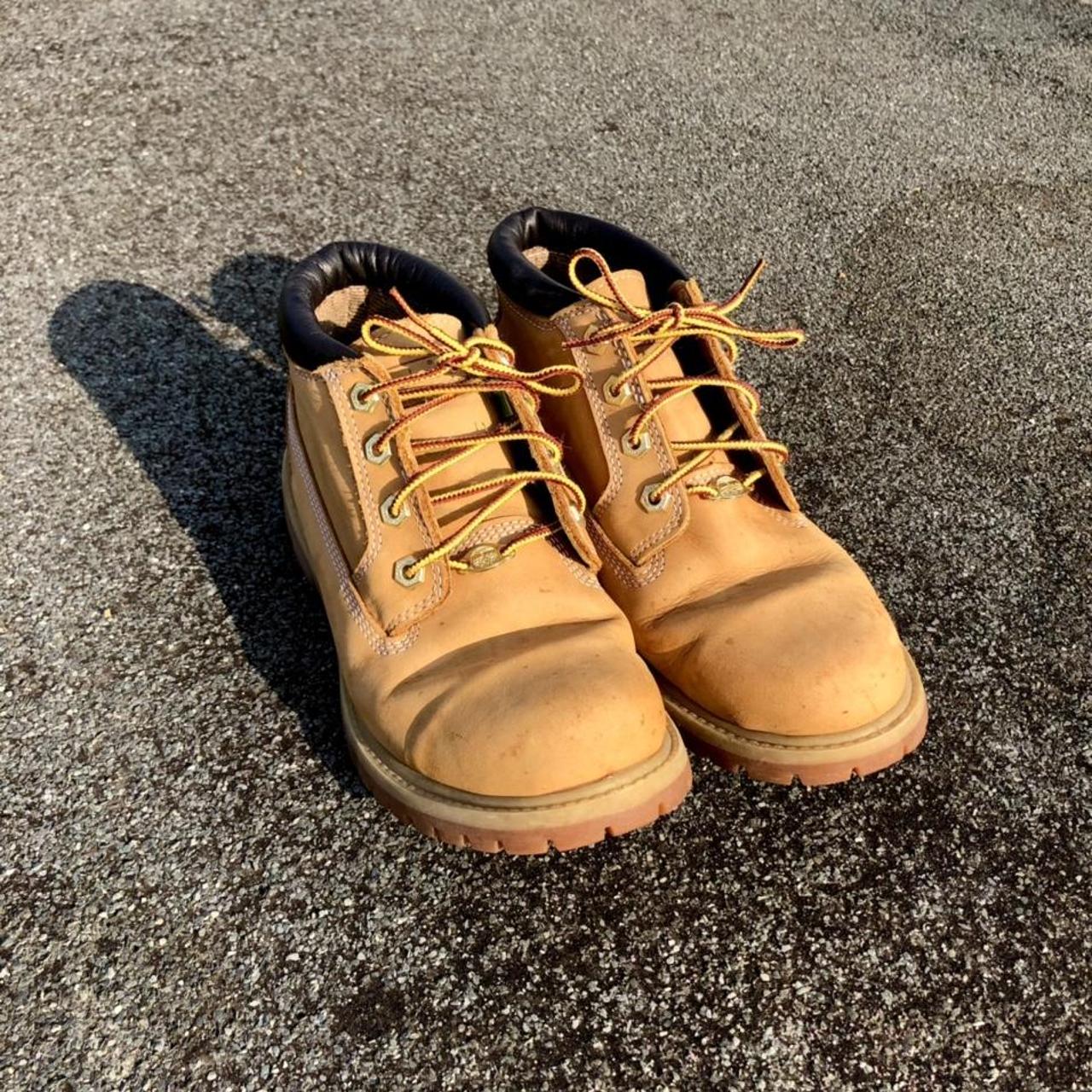 Timberland Iconic Yellow Waterproof Boot Decent... - Depop