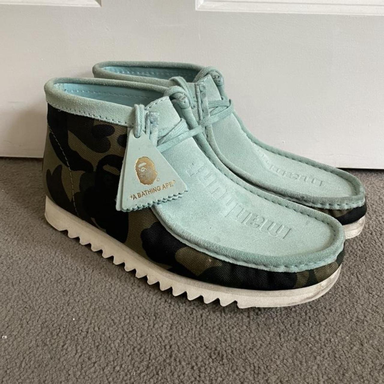 Clarks Wallabees Originals X BAPE Bathing Ape! In... - Depop