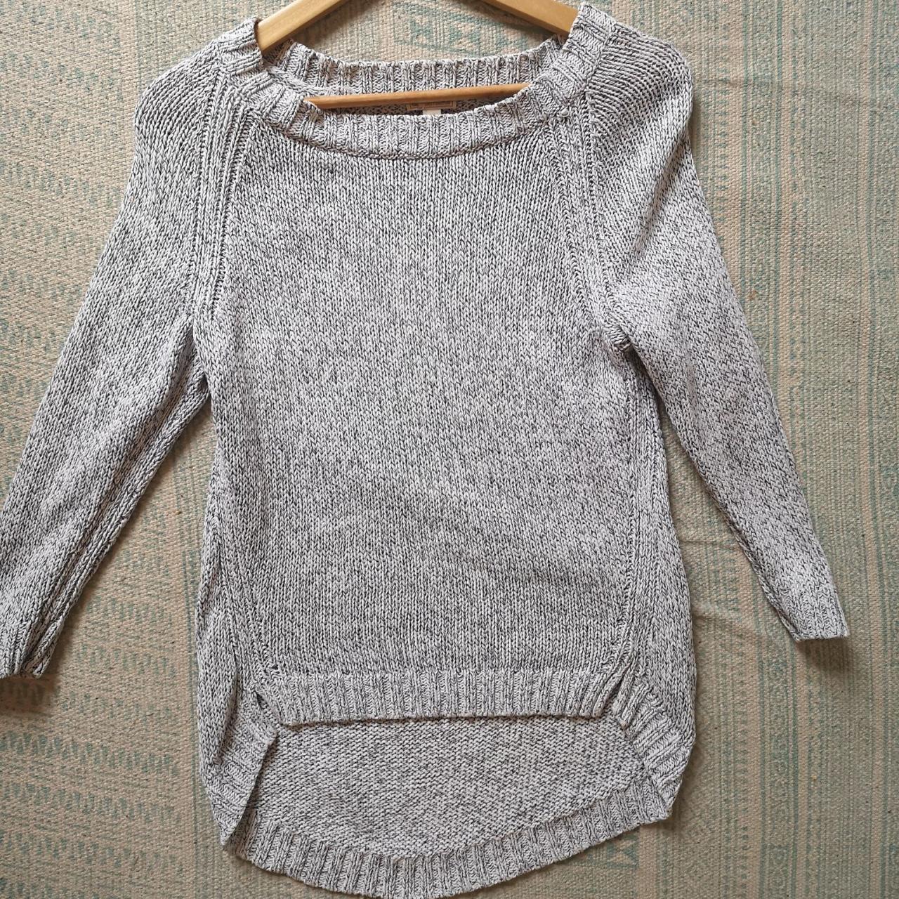 GAP XS grey marl jumper Would fit size 6-10... - Depop