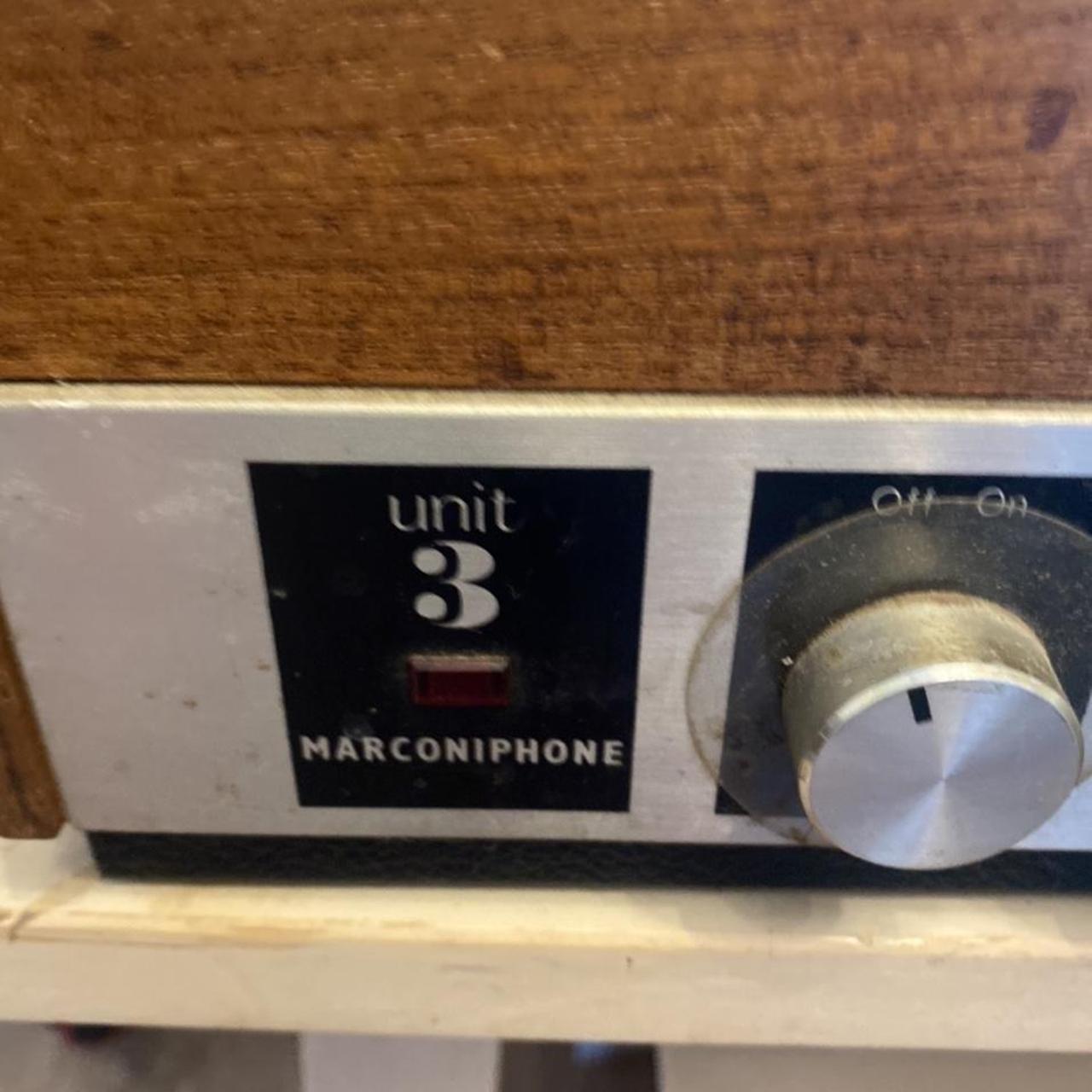 Original Marconiphone record player,full working... - Depop