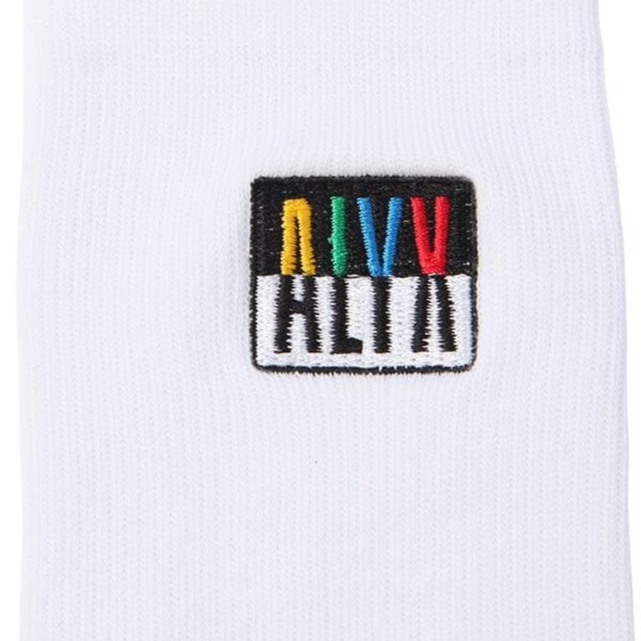 ALYX Logo Socks Size S/M Calzini bianchi Alyx... - Depop