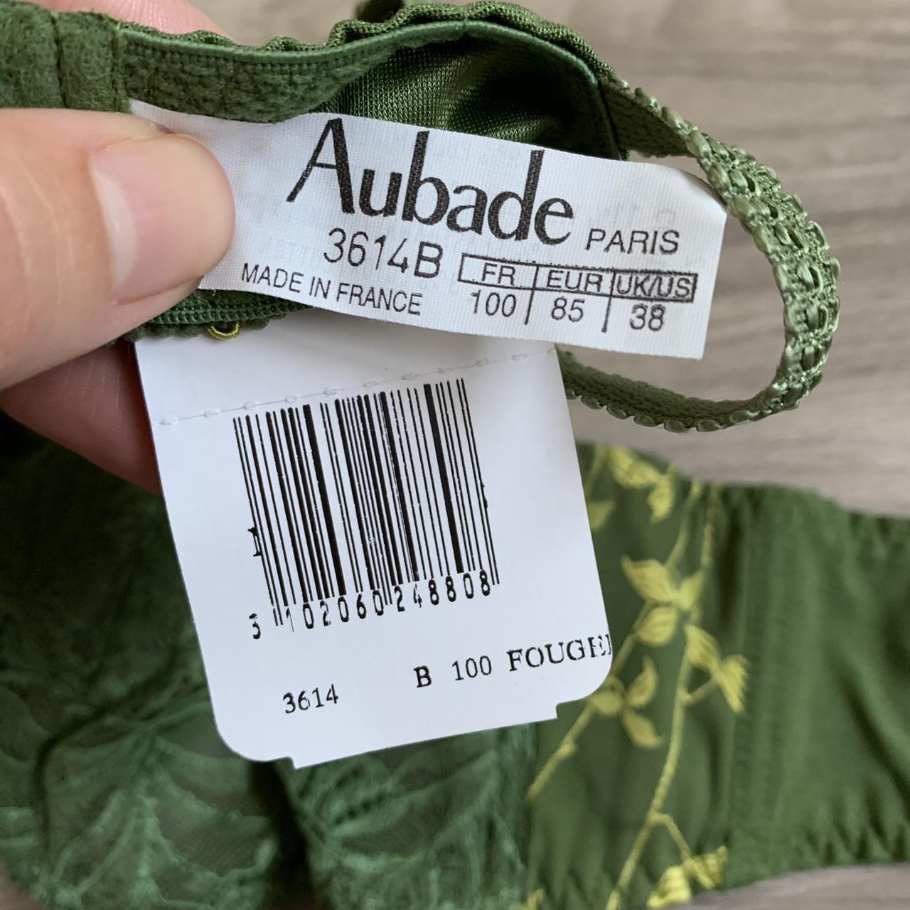 A half cup balconette bra from Aubade. It combines... - Depop