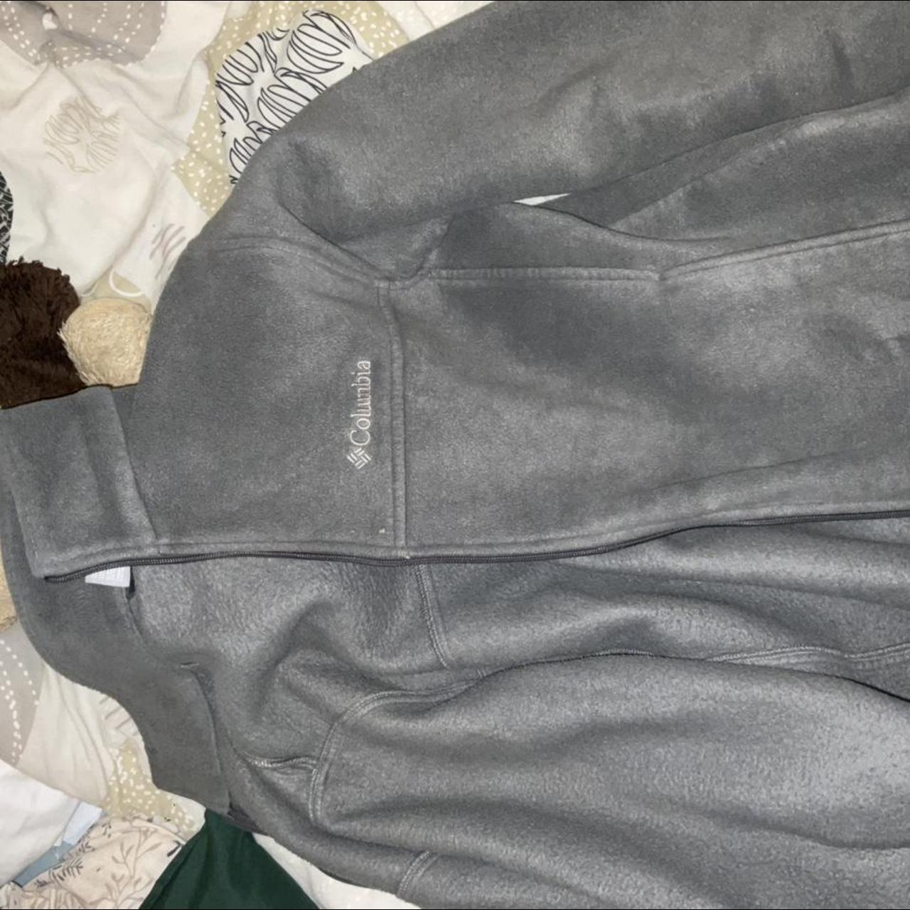 Vintage Columbia Fleece - Grey colouring Excellent... - Depop