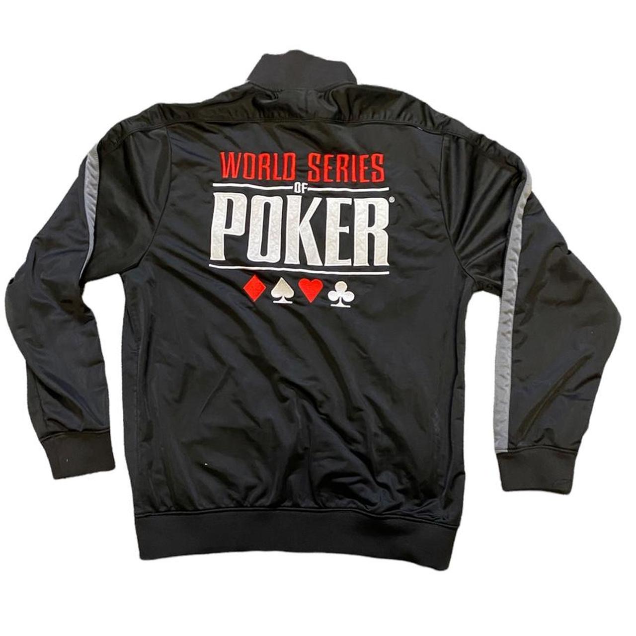 American Vintage Men's Black and Red Jacket | Depop