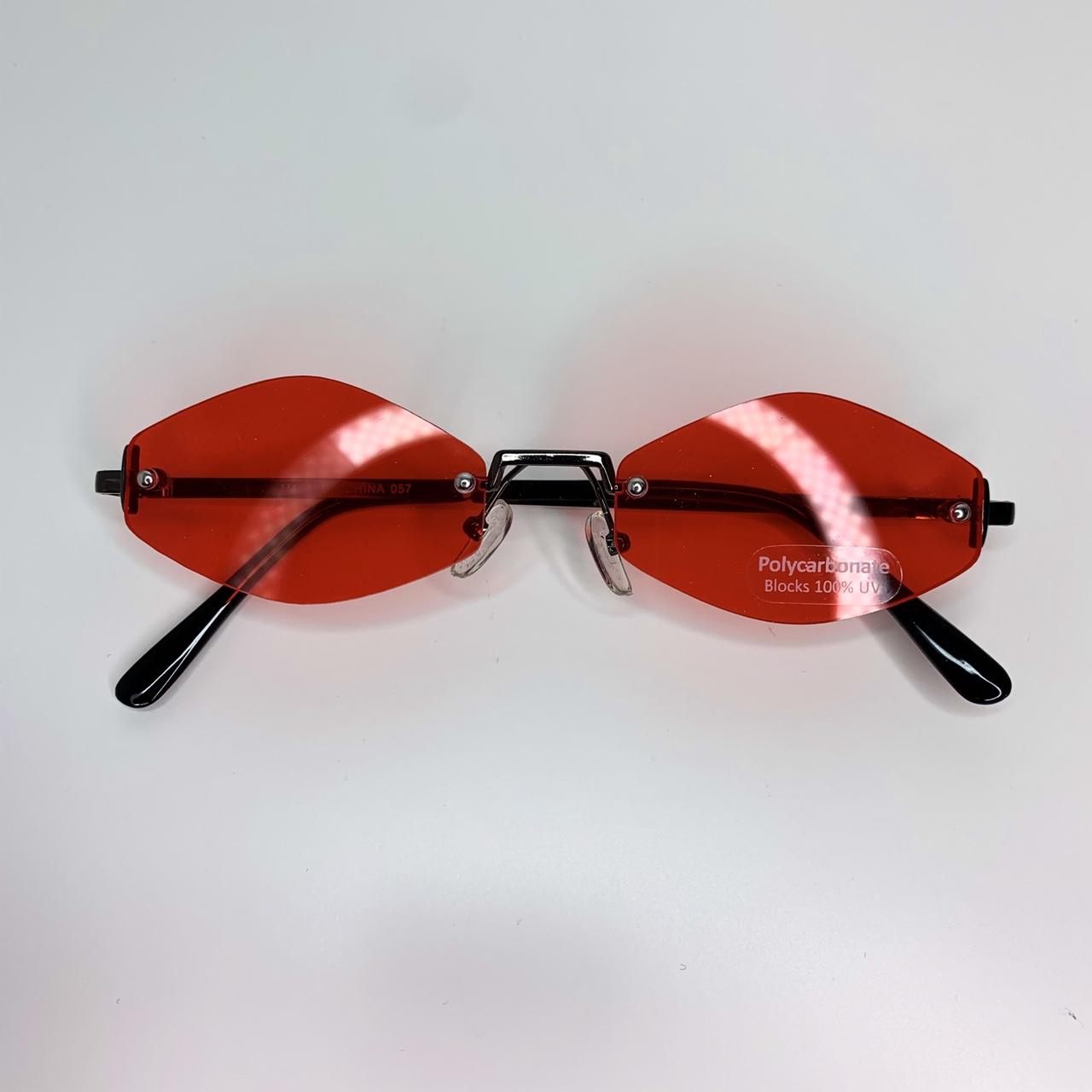 80’s / 90’s / Y2K Inspired Red Shades • brand new,... - Depop