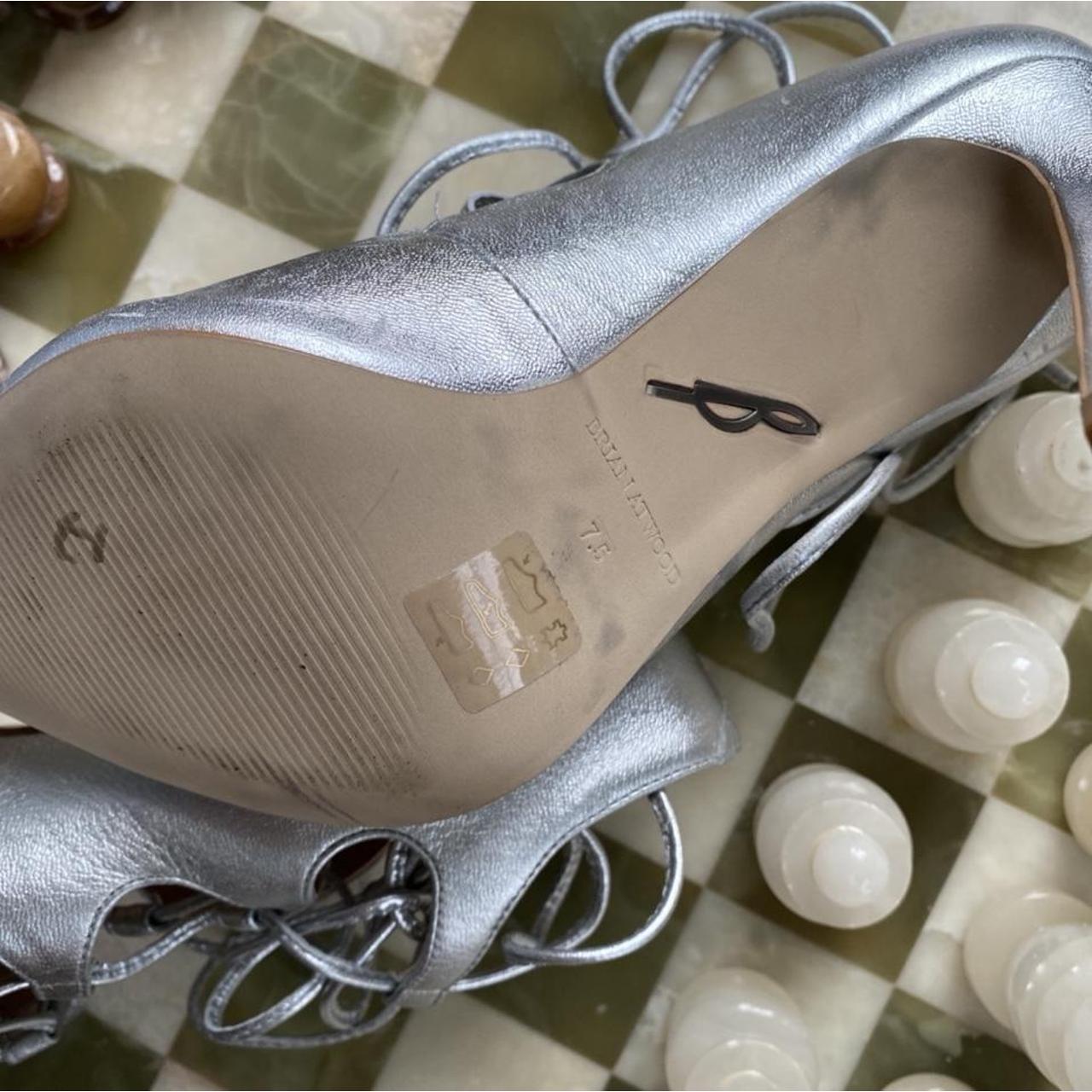 Women's Silver Courts | Depop