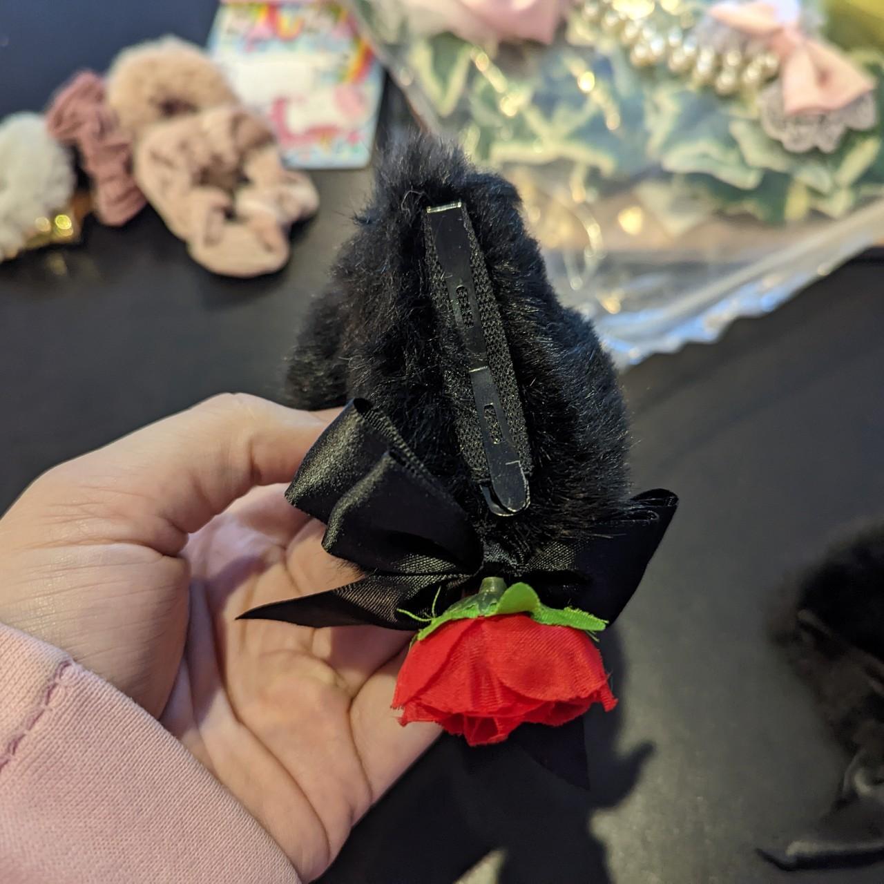 Clip on cat ears - great for cosplay or Halloween... - Depop