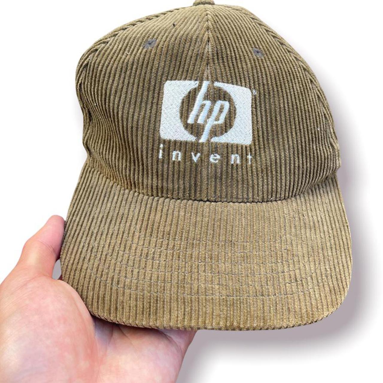 Hp Invent corduroy hat Superb condition Believe... - Depop