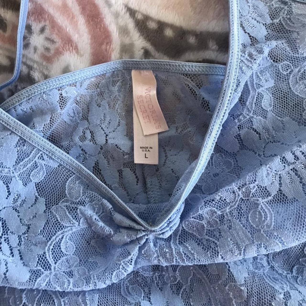 Victoria's Secret Women's Blue Pajamas | Depop