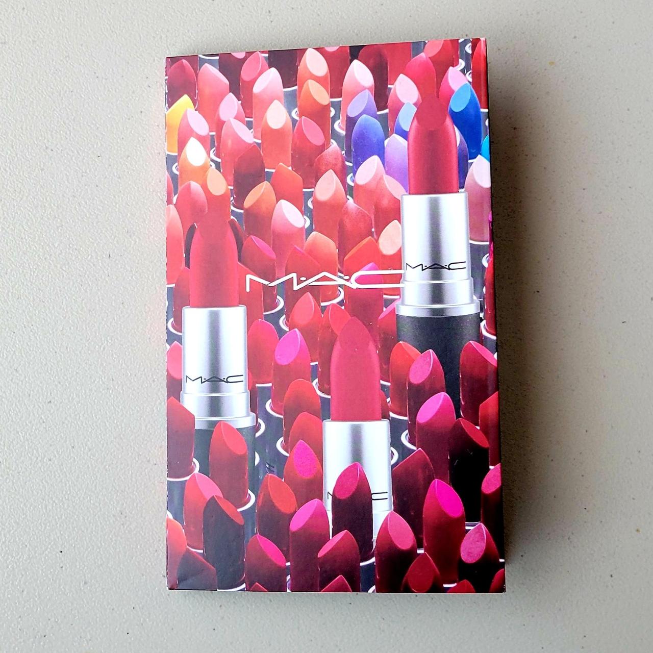 MAC Red and Burgundy Makeup | Depop