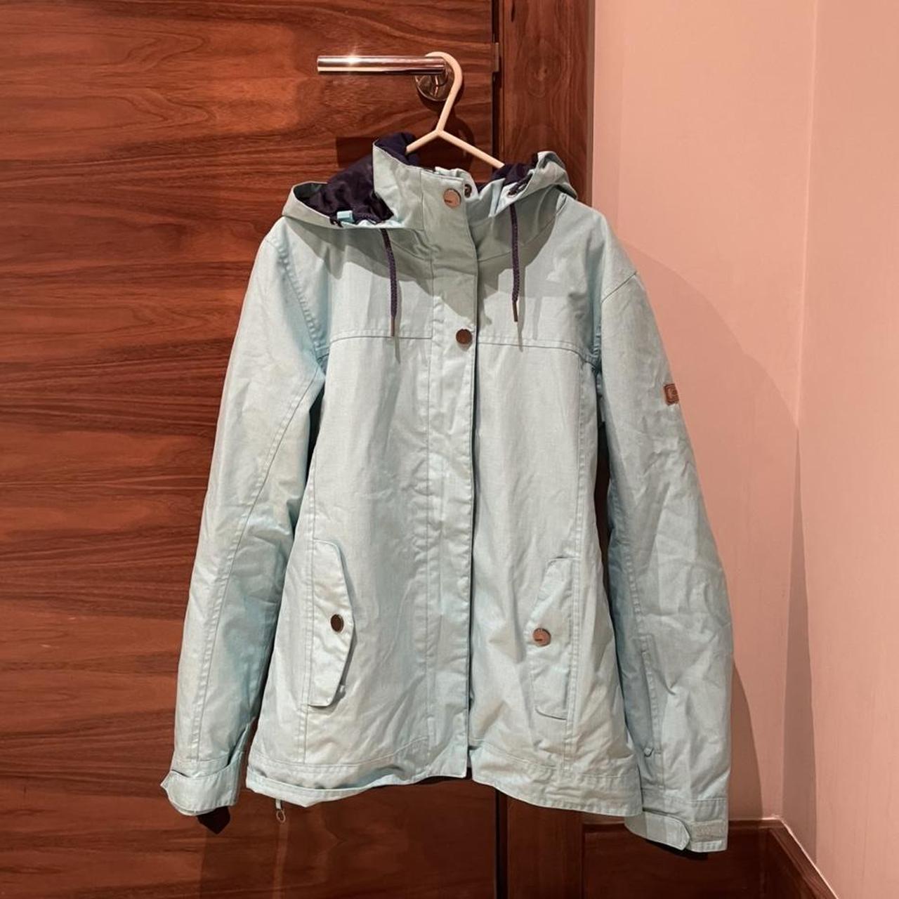 Light Blue Dryflight Ski Jacket from Roxy⛷💙 Worn... - Depop