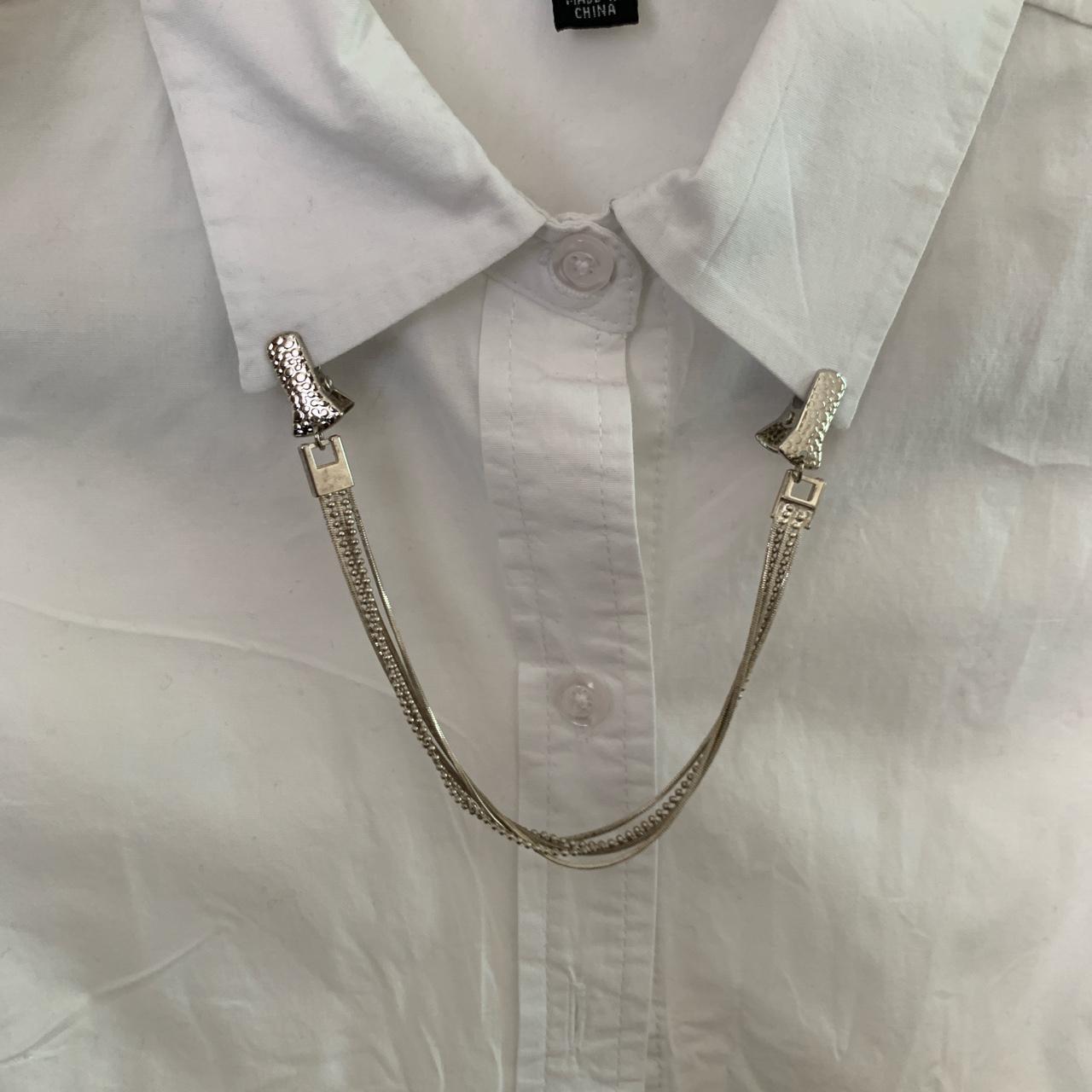 Vintage inspired handmade collar clips sweater clips... - Depop