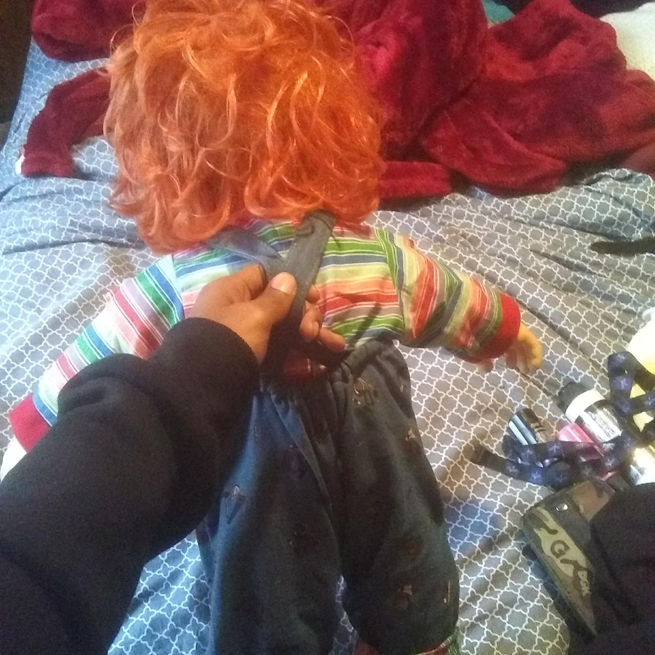 Official "Child's Play" Chucky doll Cash app ready - Depop