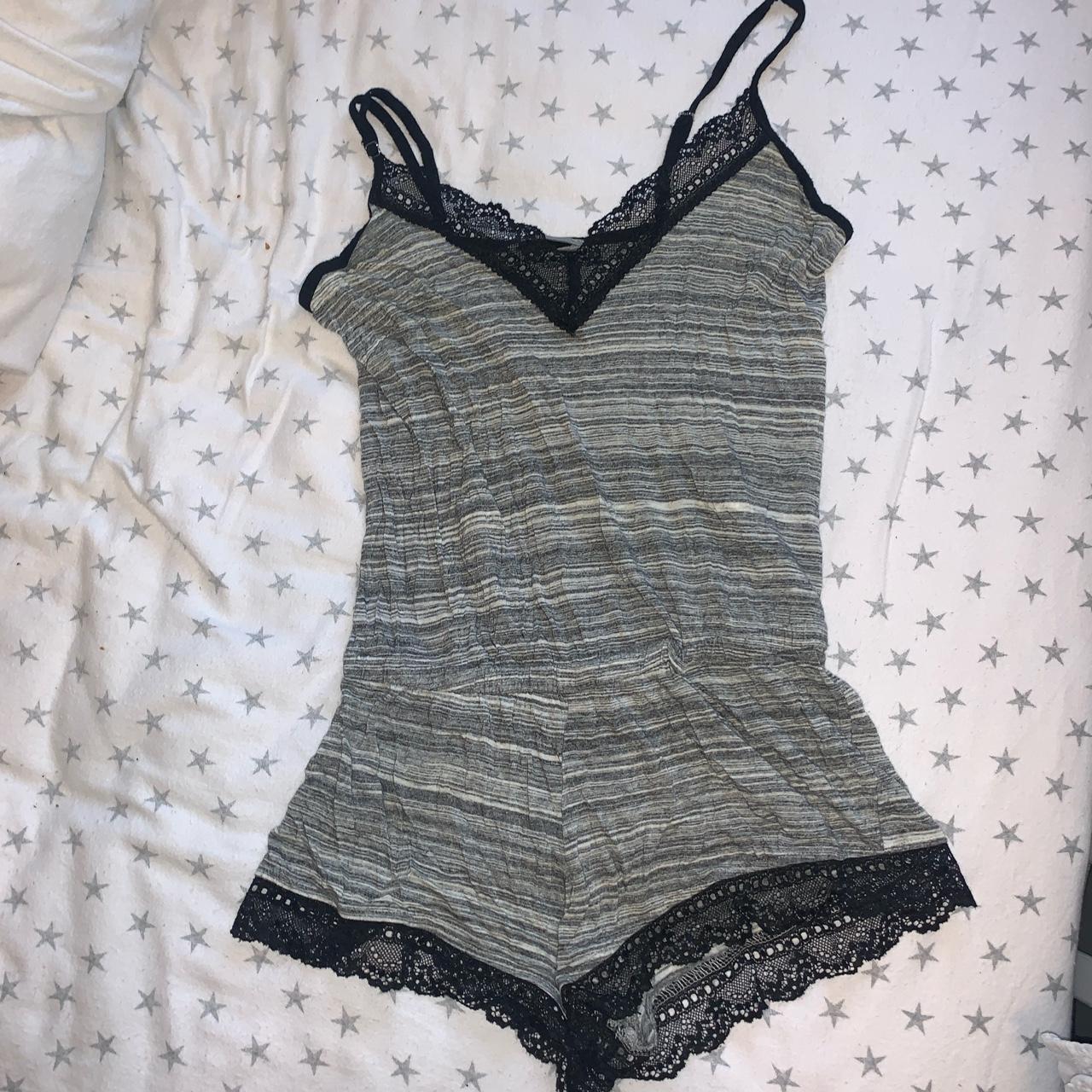 New look pyjama play suit thing😂 size small fit... - Depop