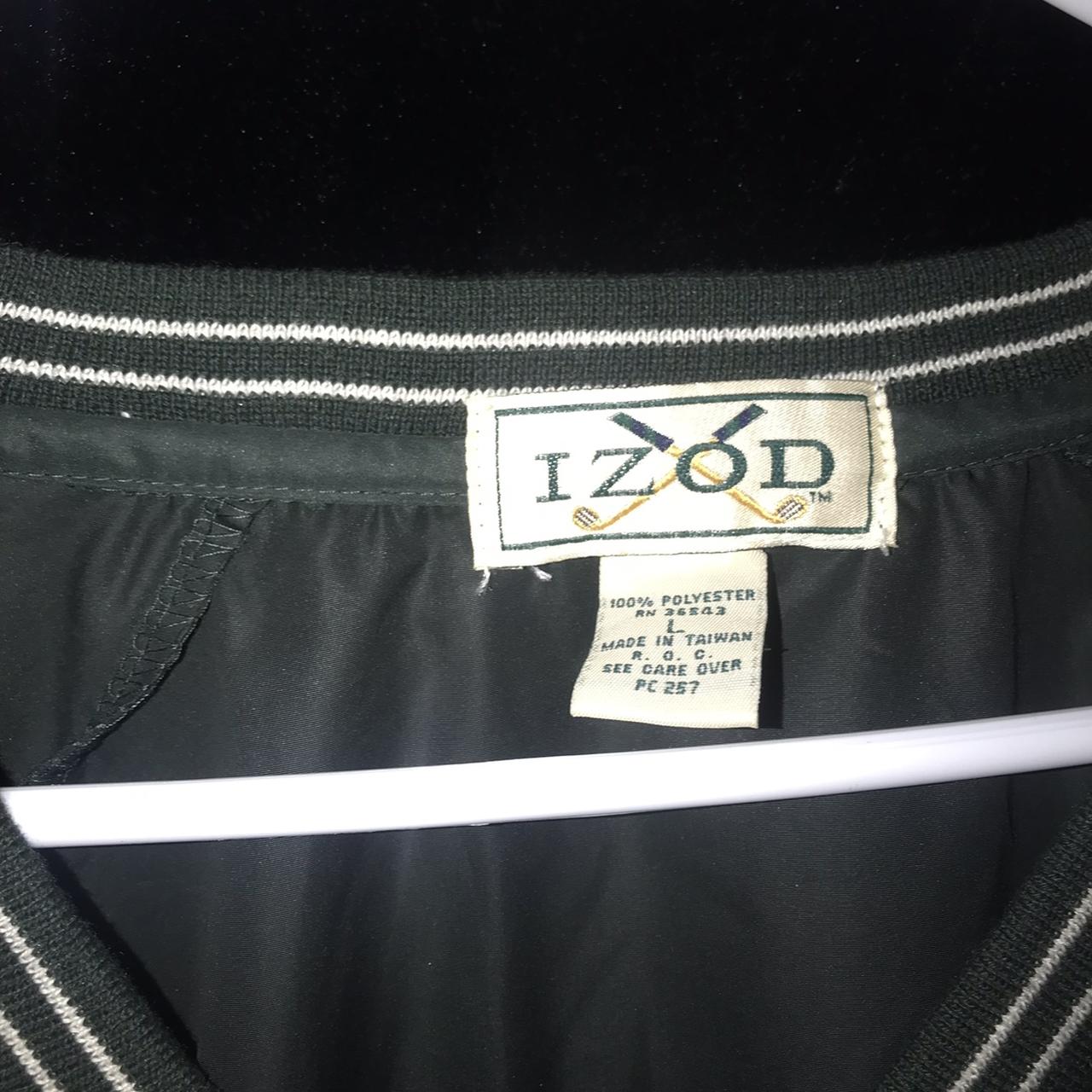 IZOD gold club windbreaker Looks good with hoodie... - Depop