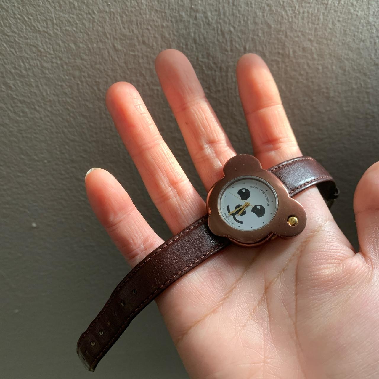 Vintage Steiff Bear Watch Originally $75 In really... - Depop