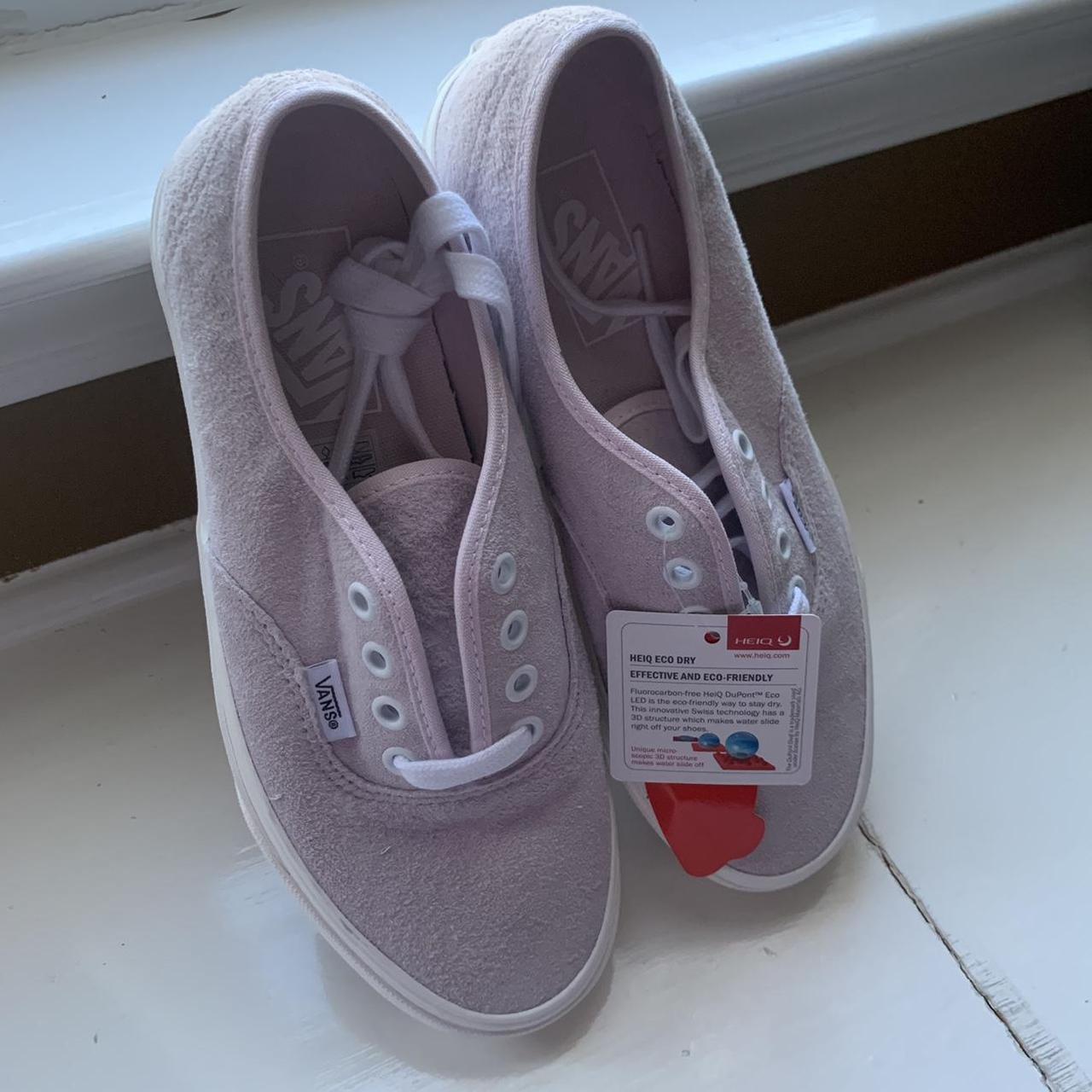 light lilac / purple suede classic vans brand new... - Depop