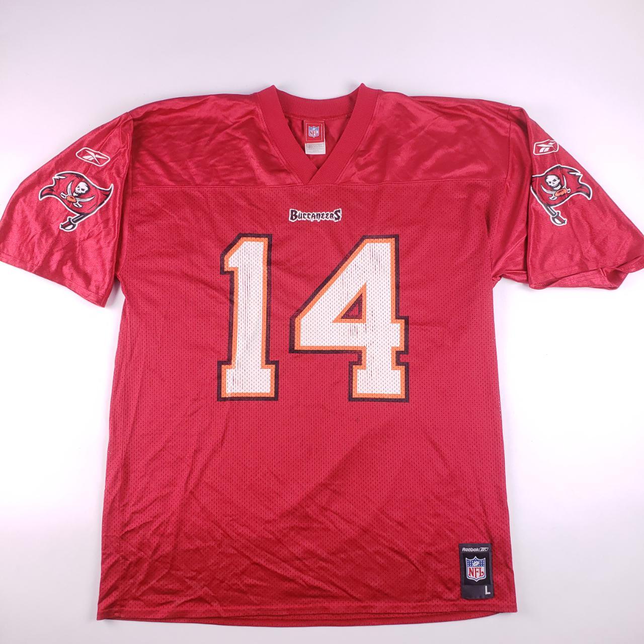 Vintage Y2K Reebok NFL TB Buccaneers Brad Johnson 14... | Depop