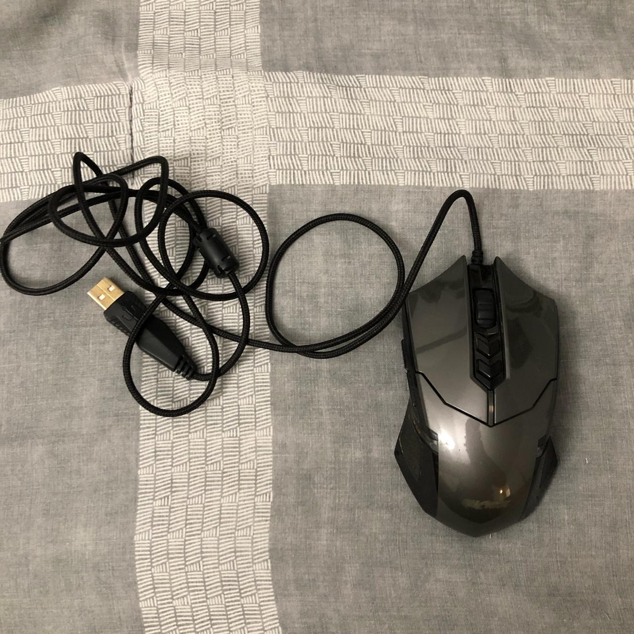 Sharkk wired office or gaming mouse For gaming or... - Depop
