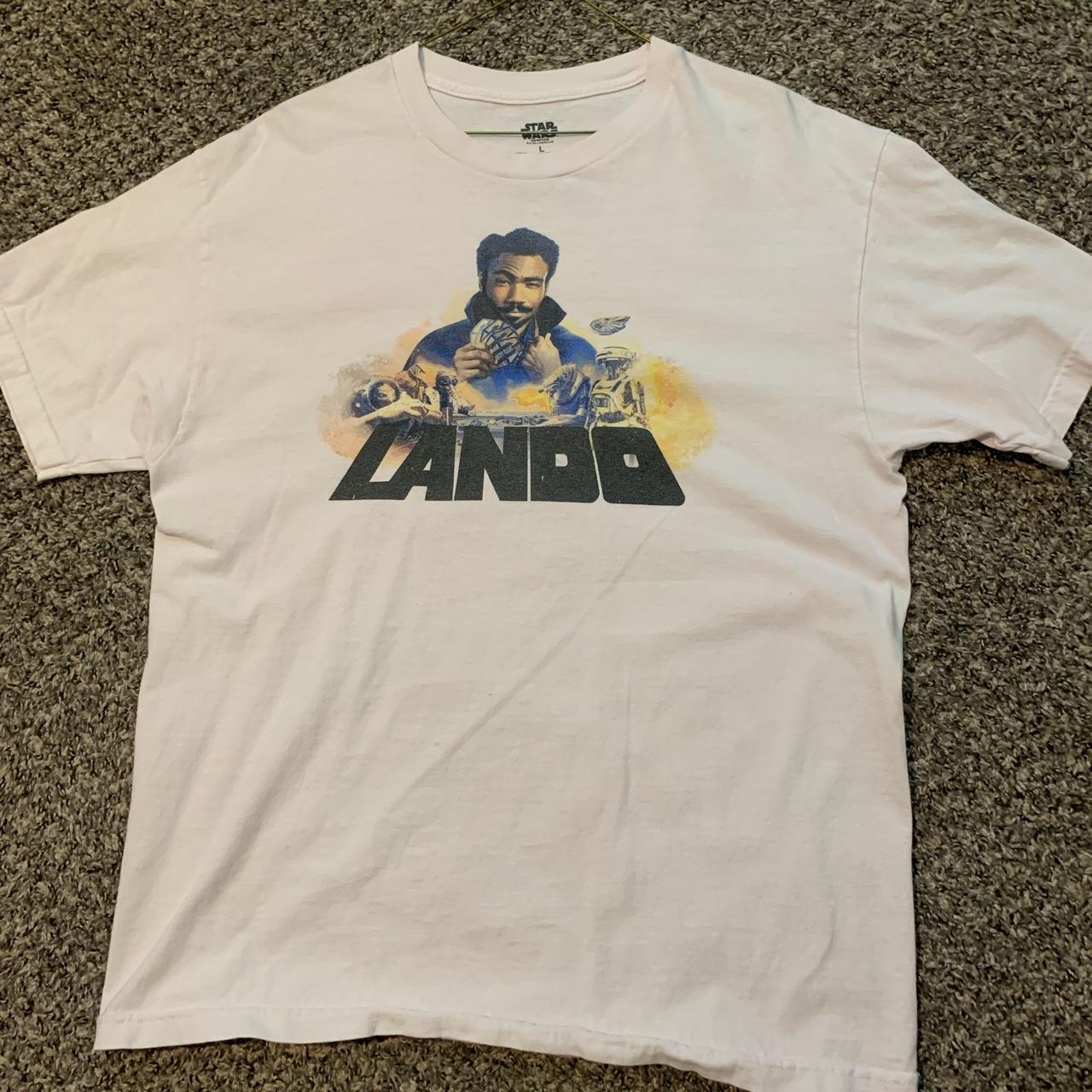 star wars lando shirt donald glover childish gambino... - Depop