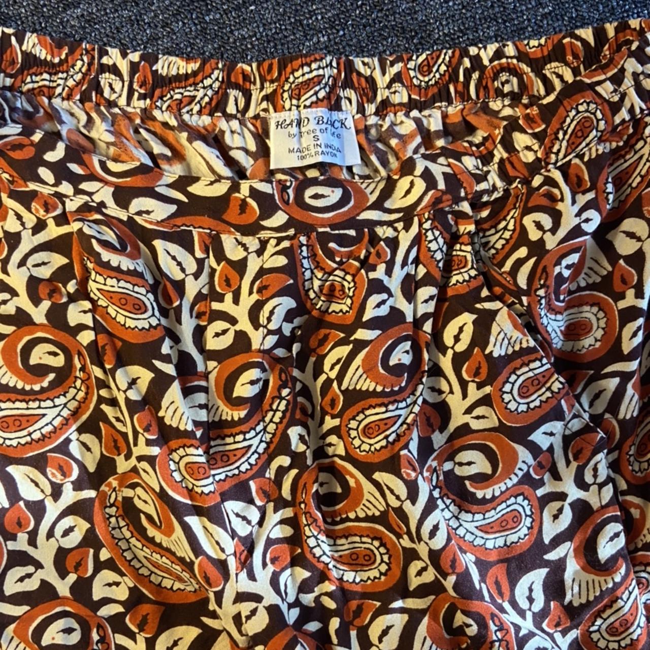 Tree of life Pants With pockets and starchy waist... | Depop