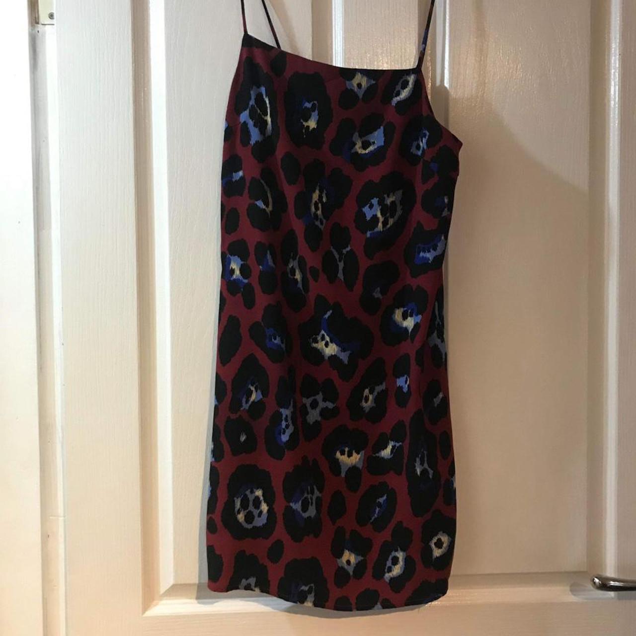 Miss pap leopard dress Been worn a few times... - Depop