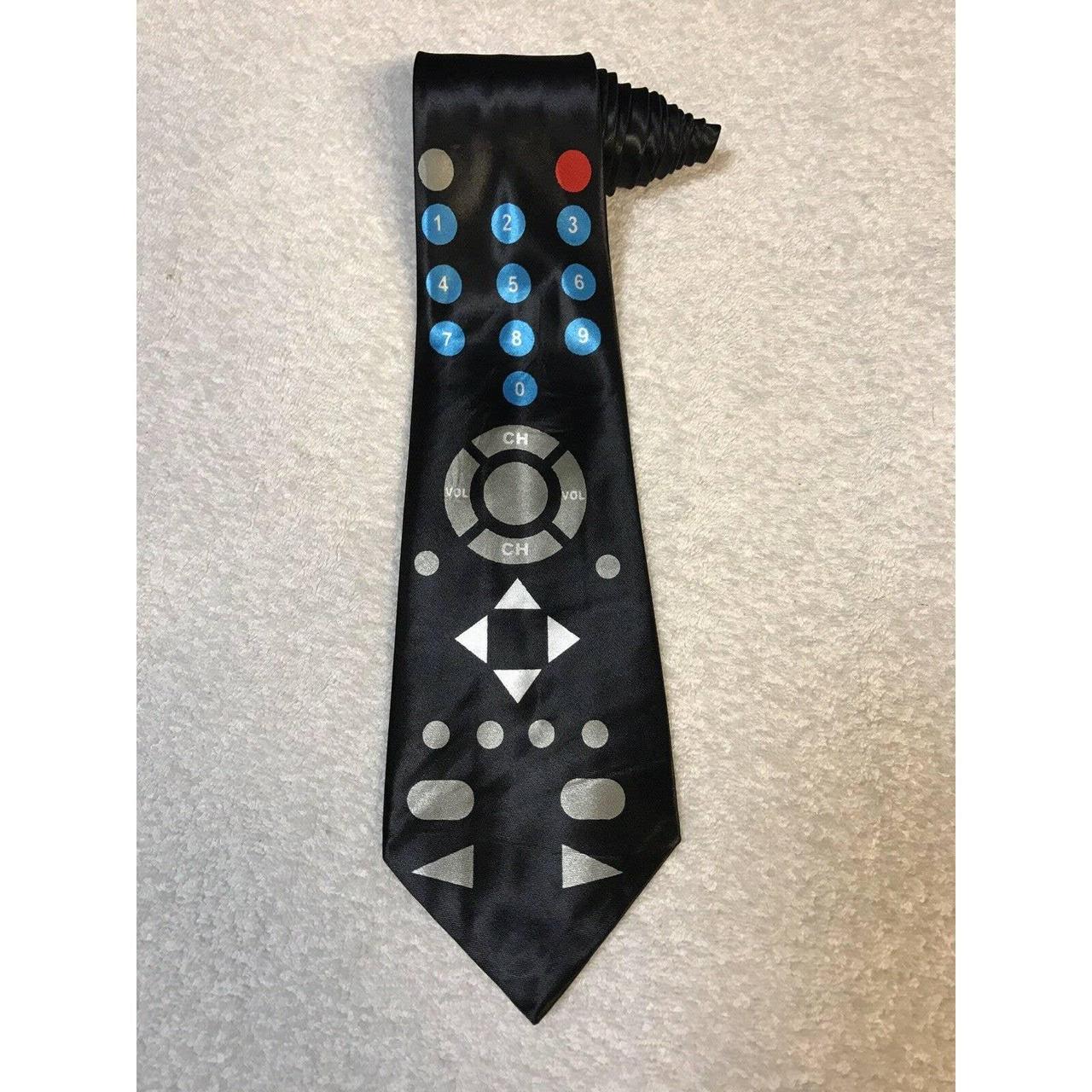 Vintage Black Blue Gray Remote Control Novelty... - Depop