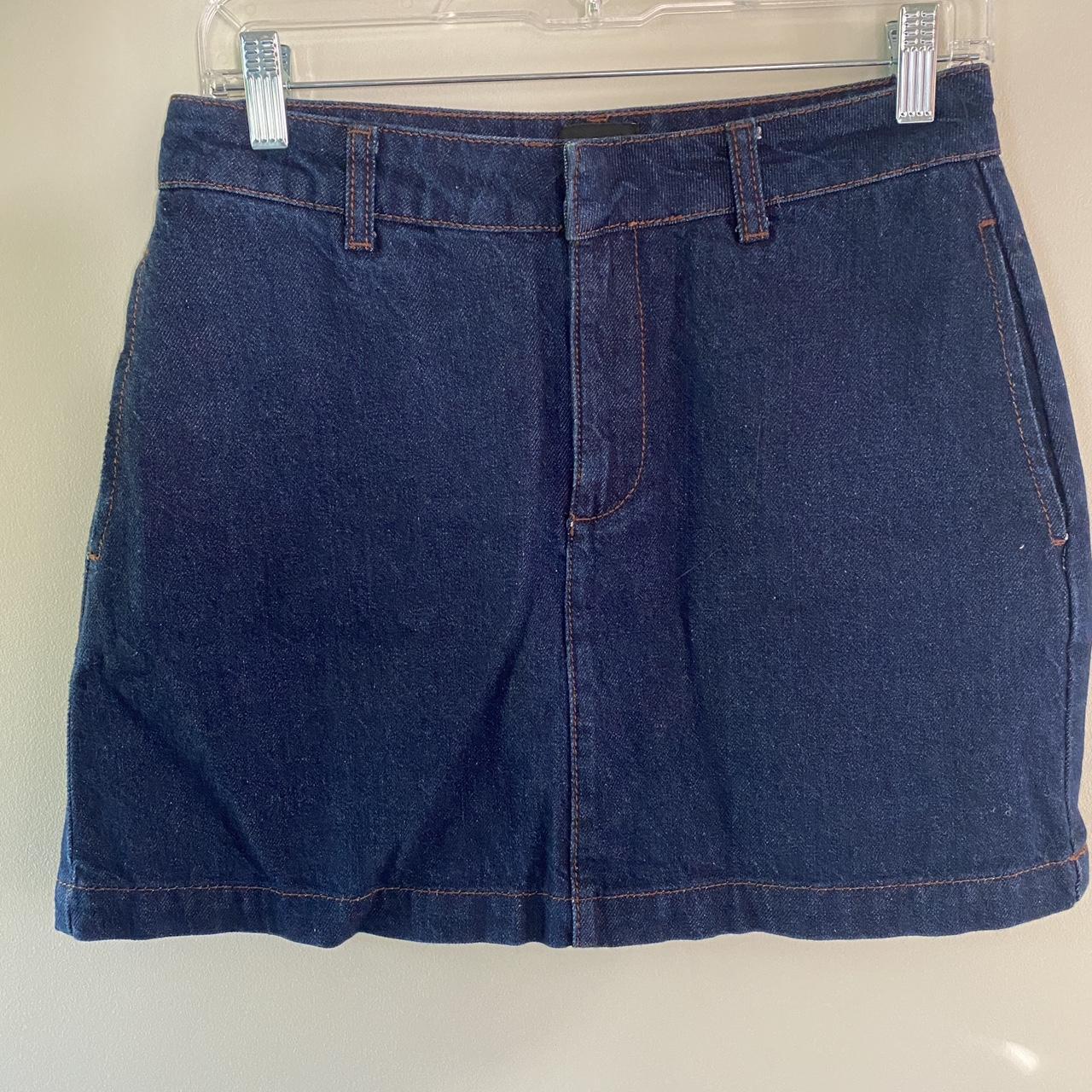 Bdg Uo Mini Denim Skirt Good Condition Zip And Depop