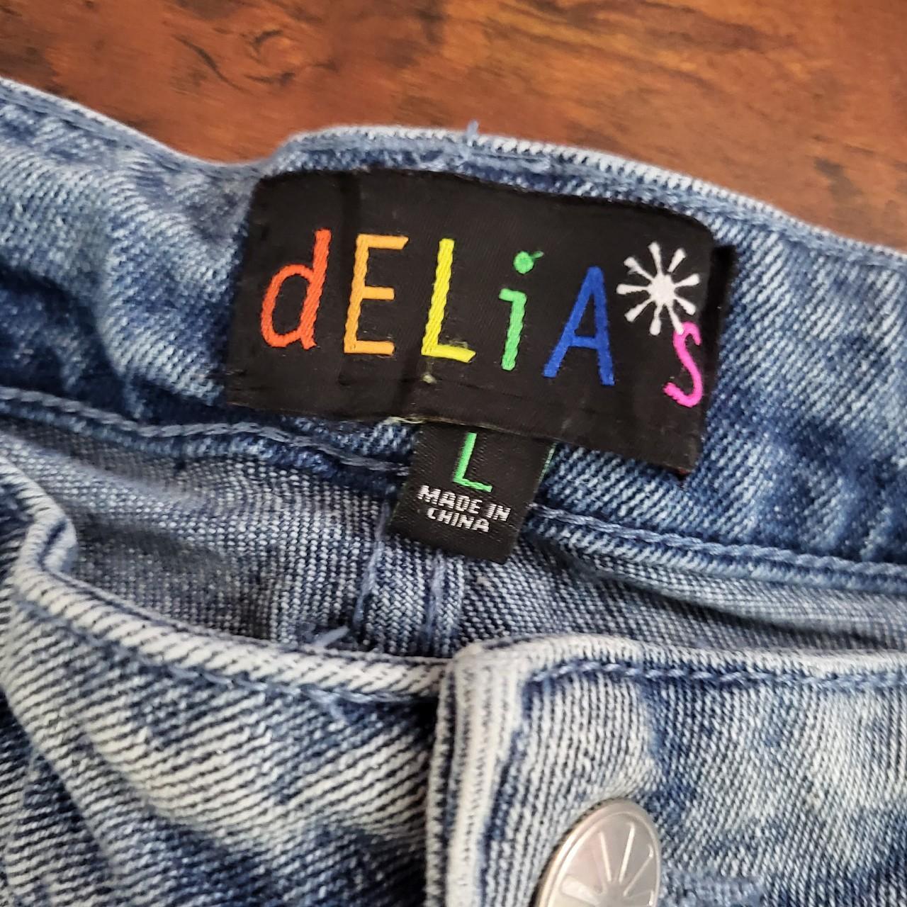 Wide leg delias jeans, worn once not really my style... - Depop