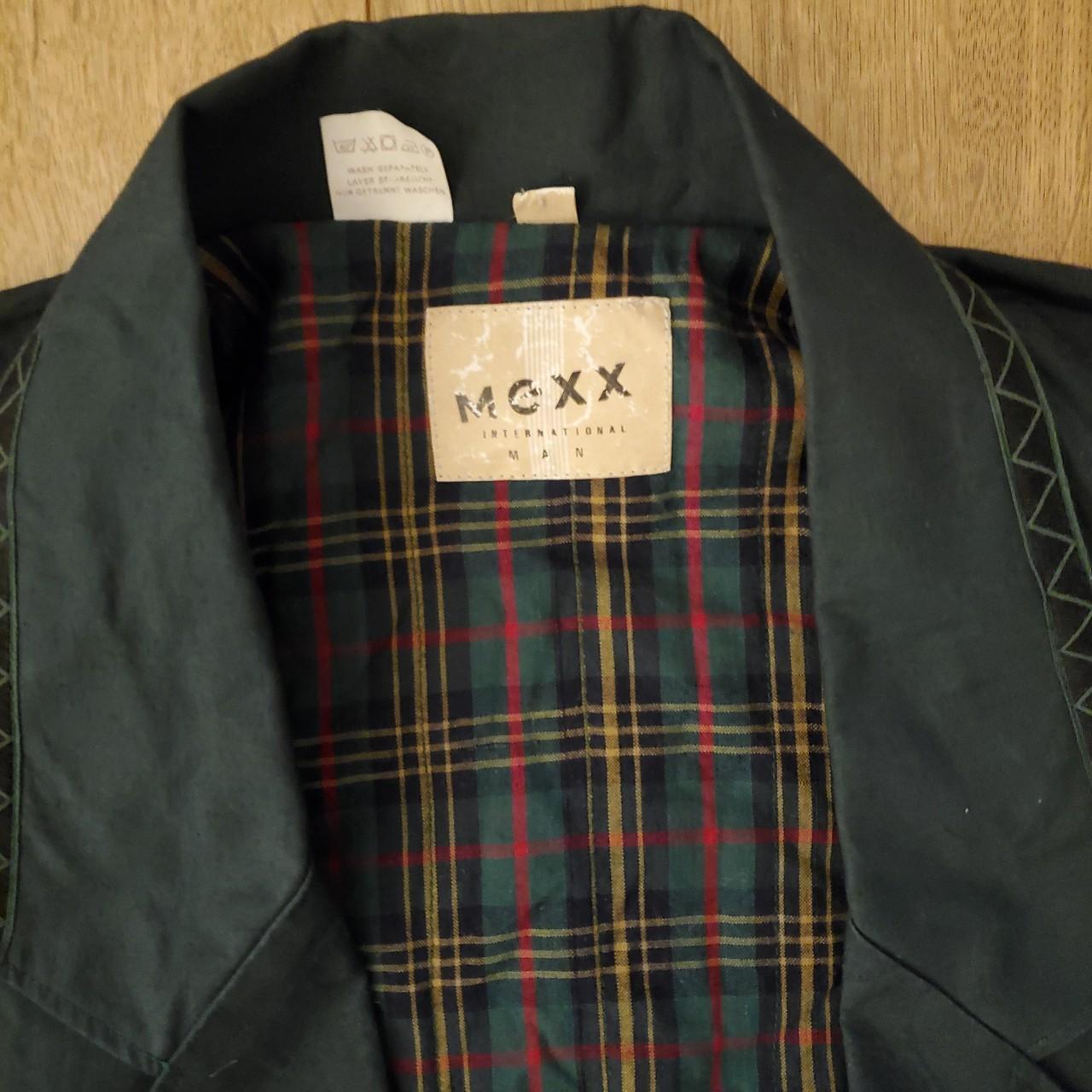 MEXX green formal waterproof coat in great nik and... - Depop