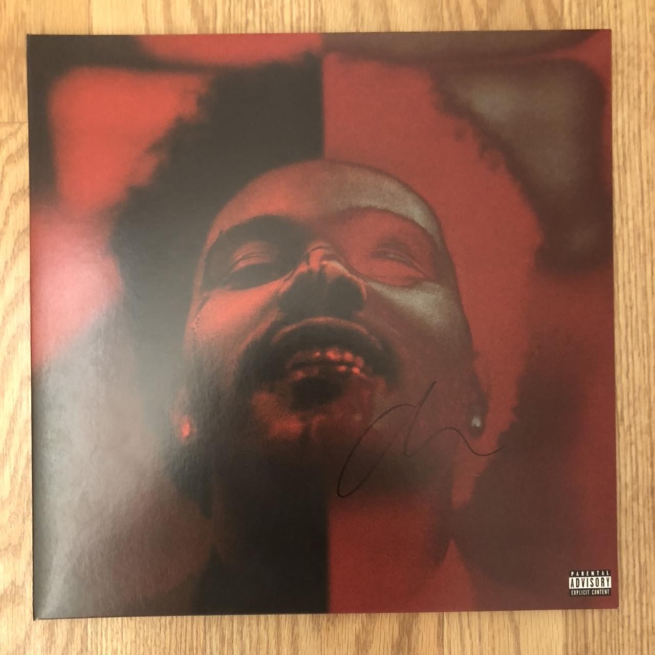 authentic SIGNED the weeknd after hours vinyl... - Depop
