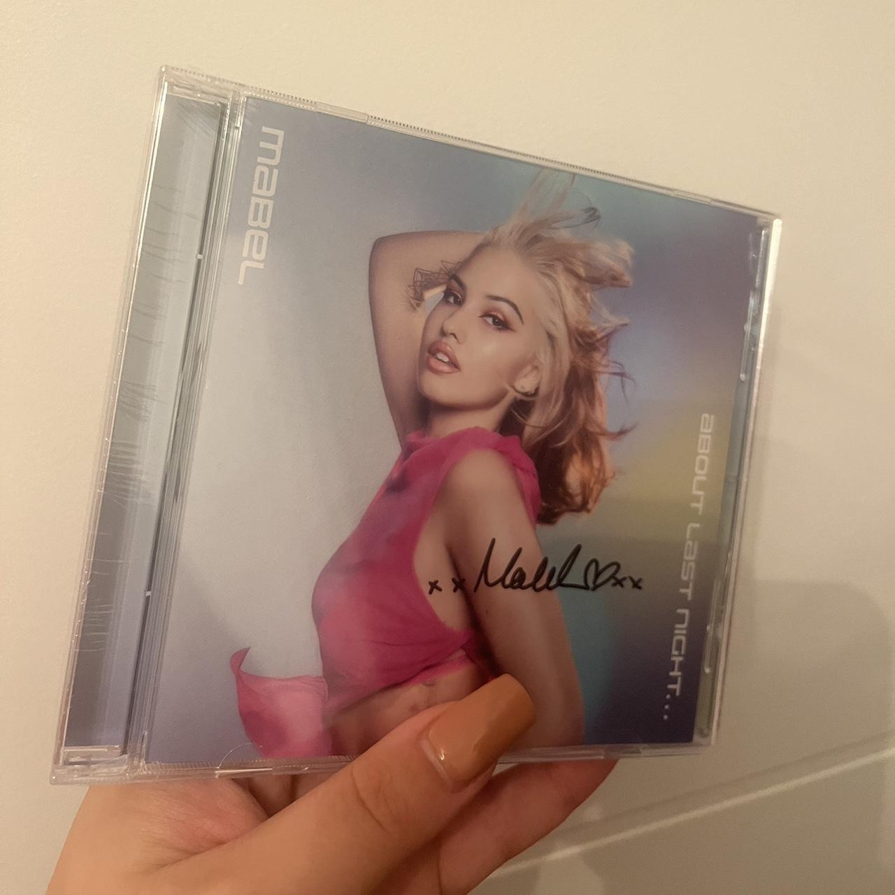 Mabel Signed CD - about last night Only selling as... - Depop