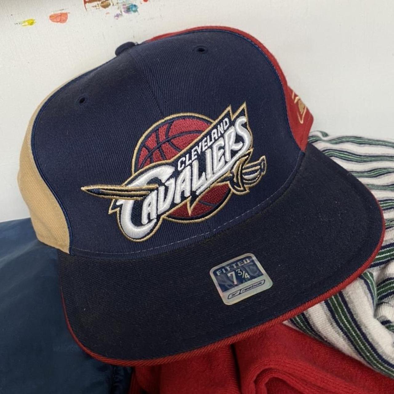 Reebok Men's Navy and Red Hat | Depop